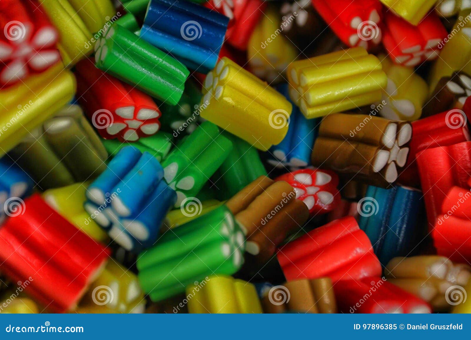 Jelly beans stock image. Image of yellow, purple, orange - 97896385