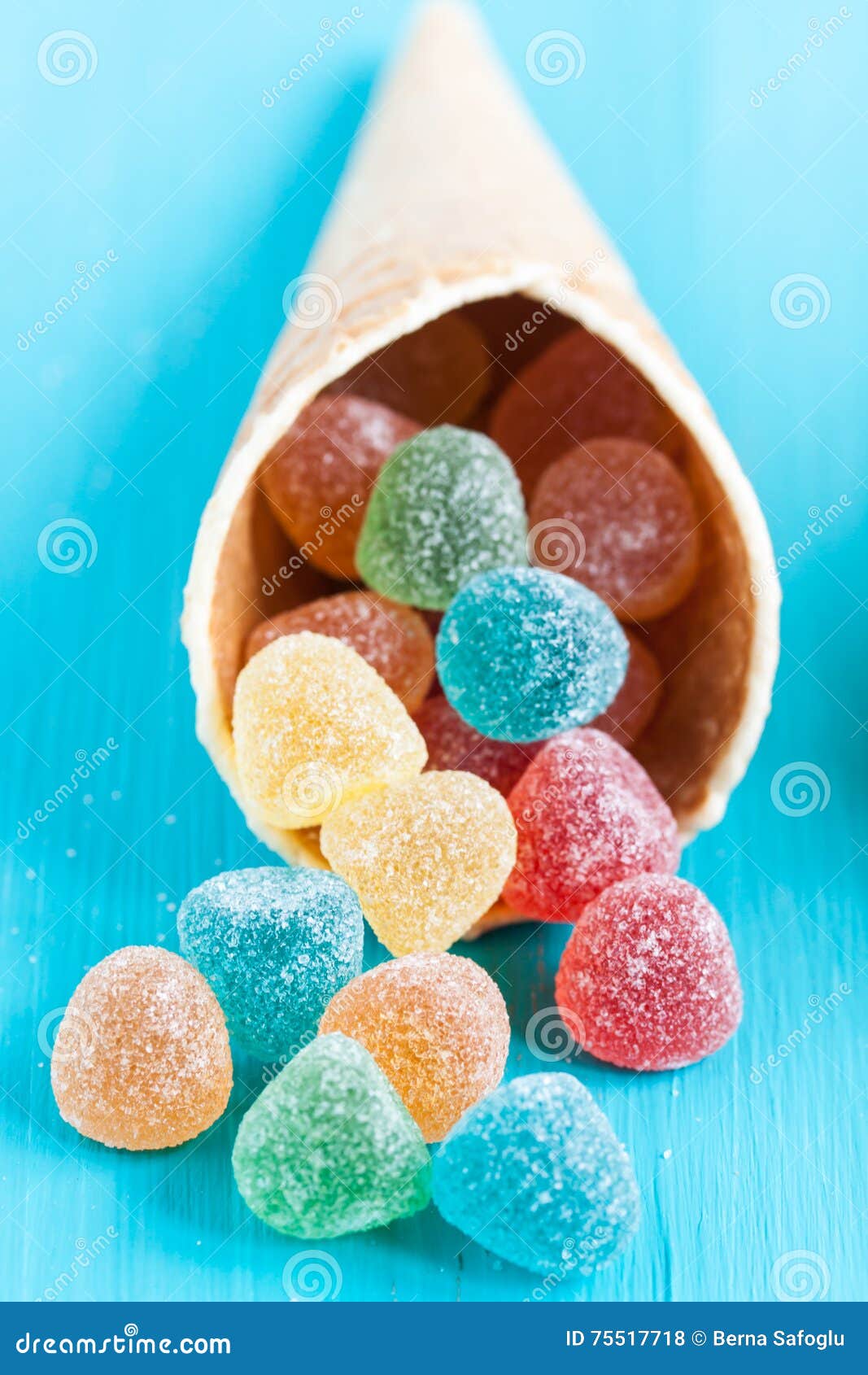 Jelly Candies stockfoto. Bild von dekor, nahrung, grün - 75517718