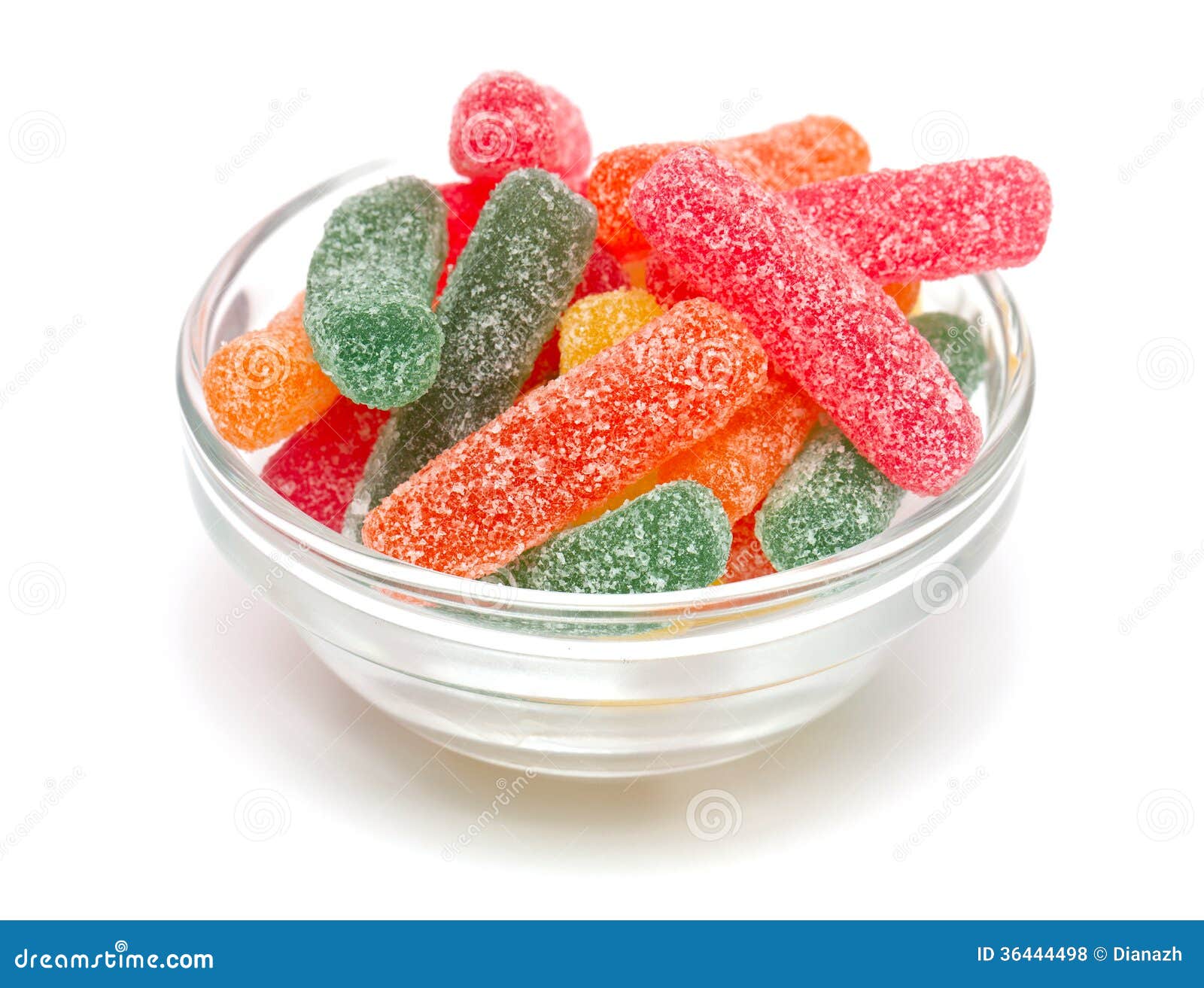 Jelly candies stock photo. Image of glass, fruit, bonbons - 36444498