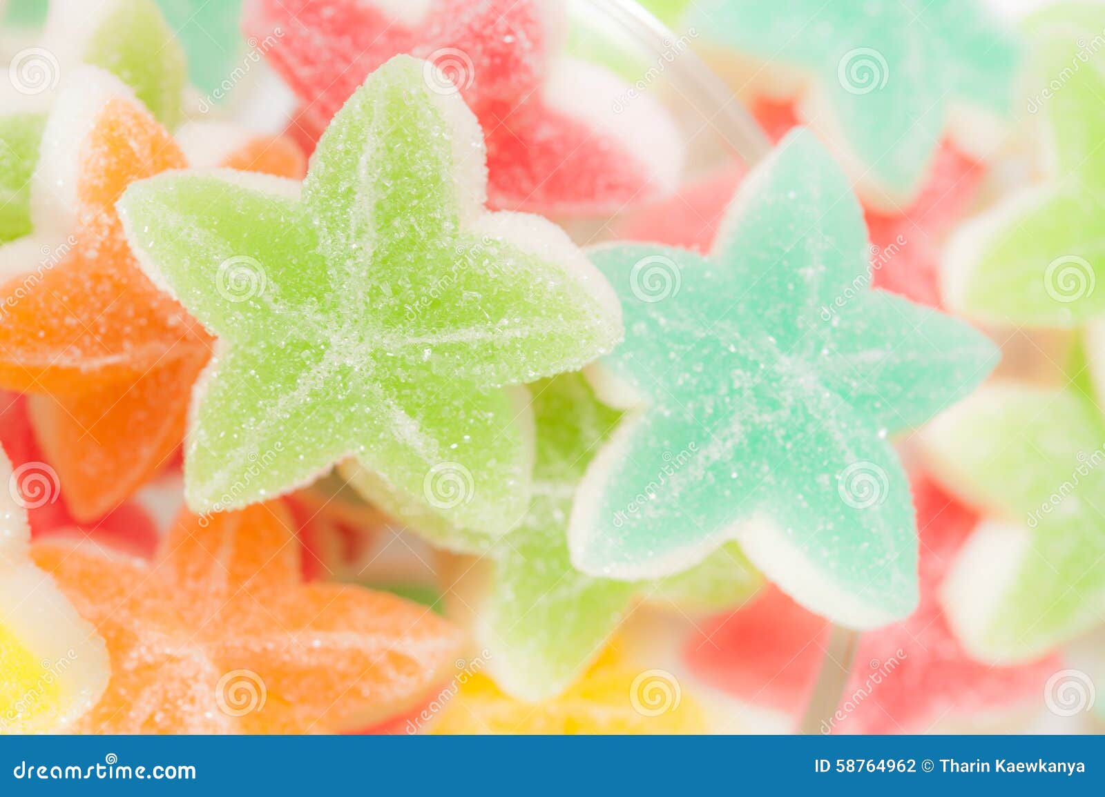 Jelly candies star stock photo. Image of closeup, confectionery - 58764962