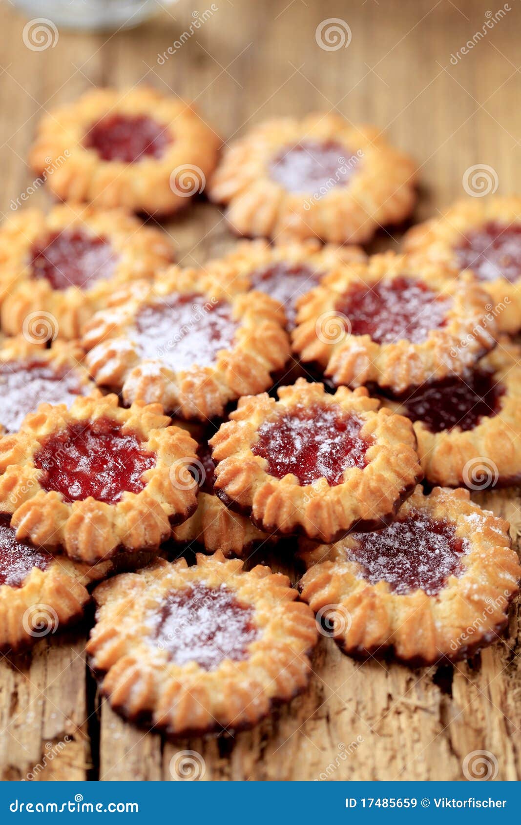 Jelly cookies stock image. Image of jelly, treat, biscuits - 17485659