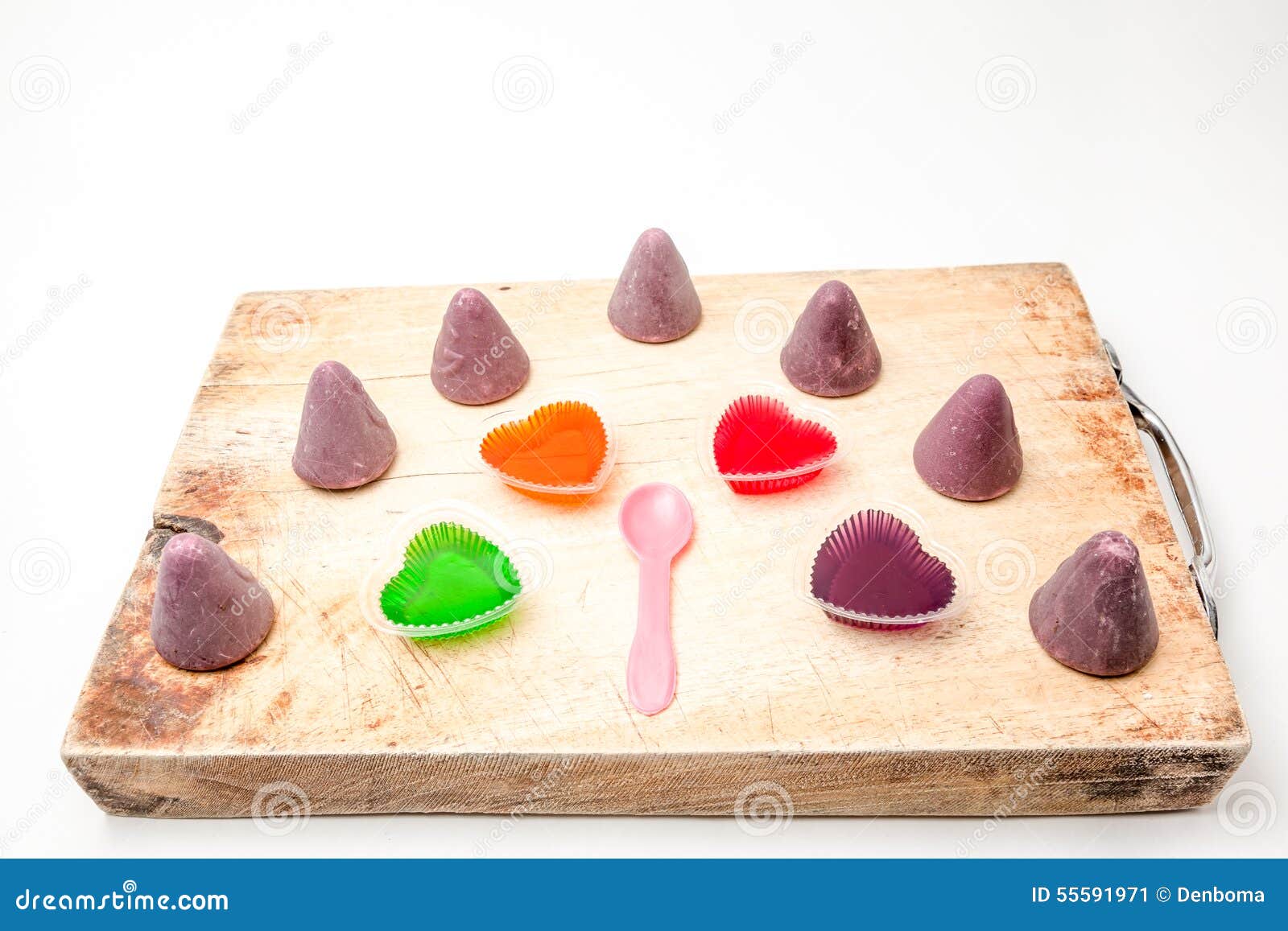 Jelly and cuberdon stock image. Image of dessert, gelatine - 55591971