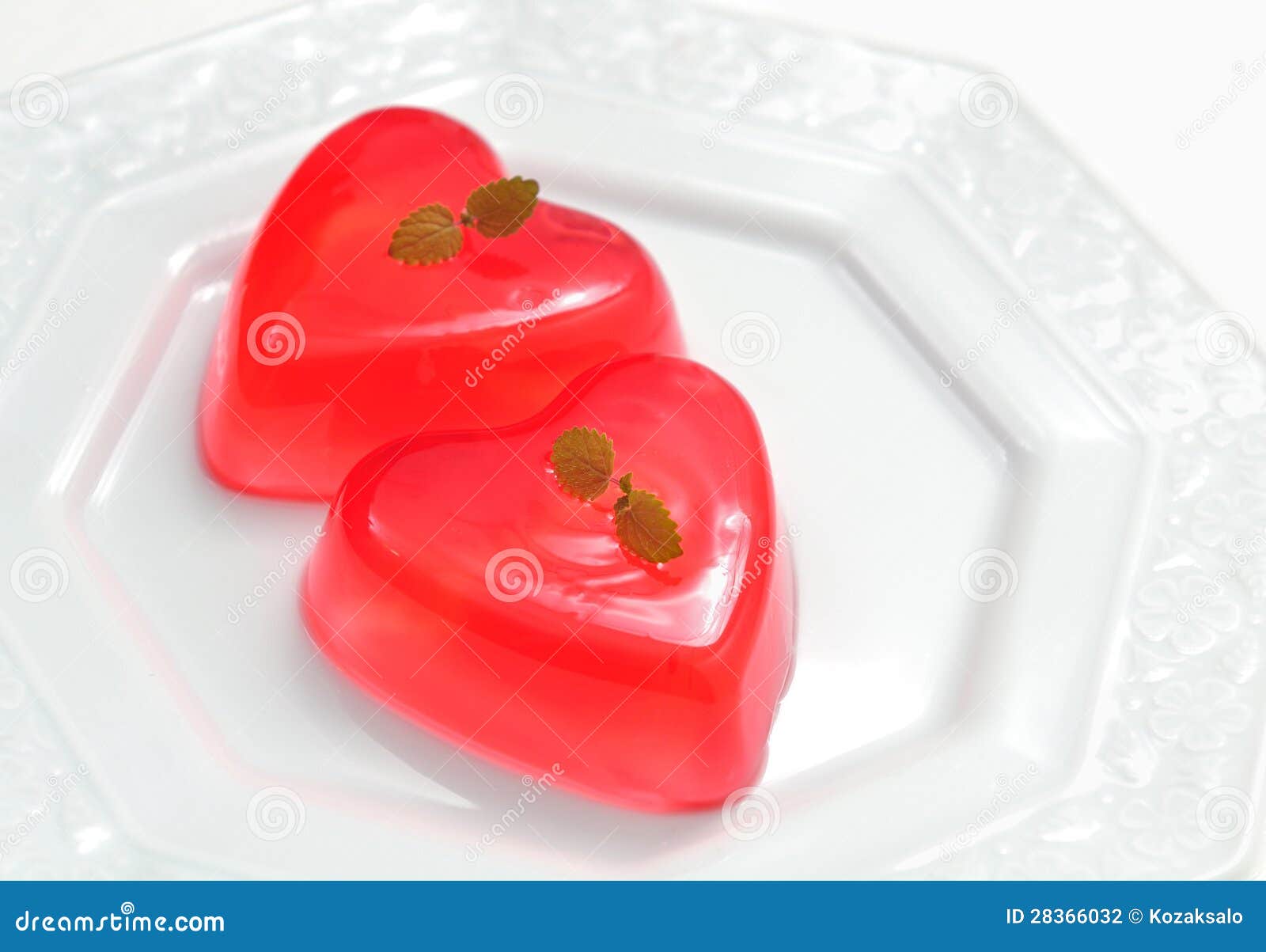 Jelly Hearts for Valentines Day Stock Photo - Image of sweet, card ...