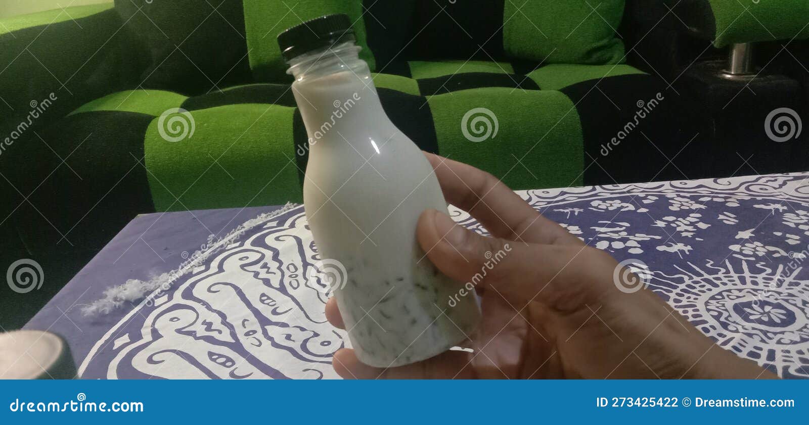 Jelly Milk shake stock photo. Image of fresh, yummy - 273425422