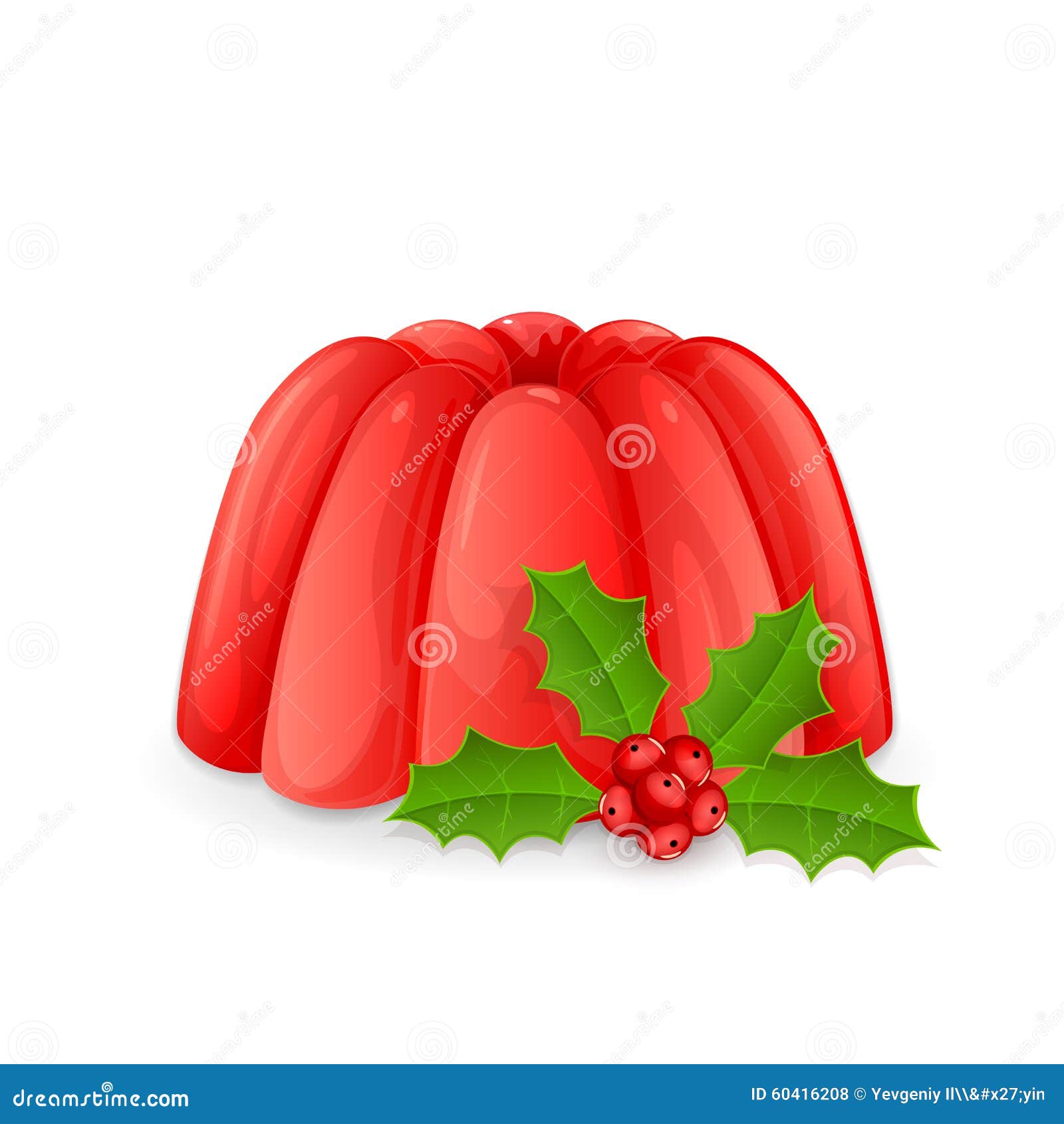 Jelly Pudding Monster Pattern Seamless. Angry Sweet Jell Background ...