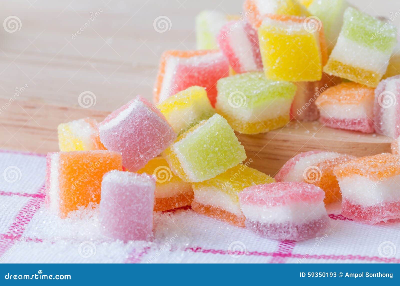 Jelly squares multicolored stock image. Image of pink - 59350193