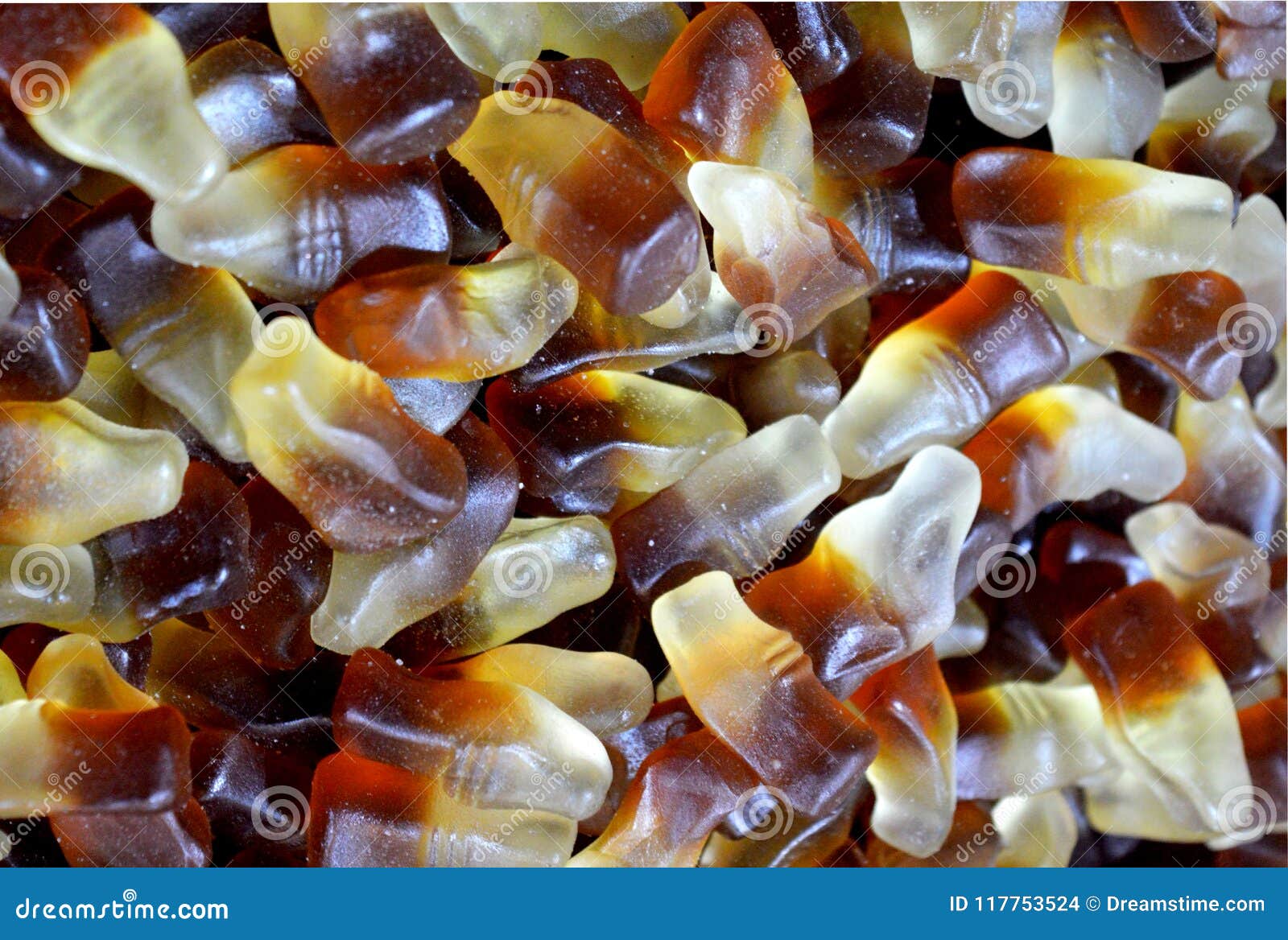 Jelly with Taste and Form of Coca-Cola Stock Photo - Image of cocacola ...