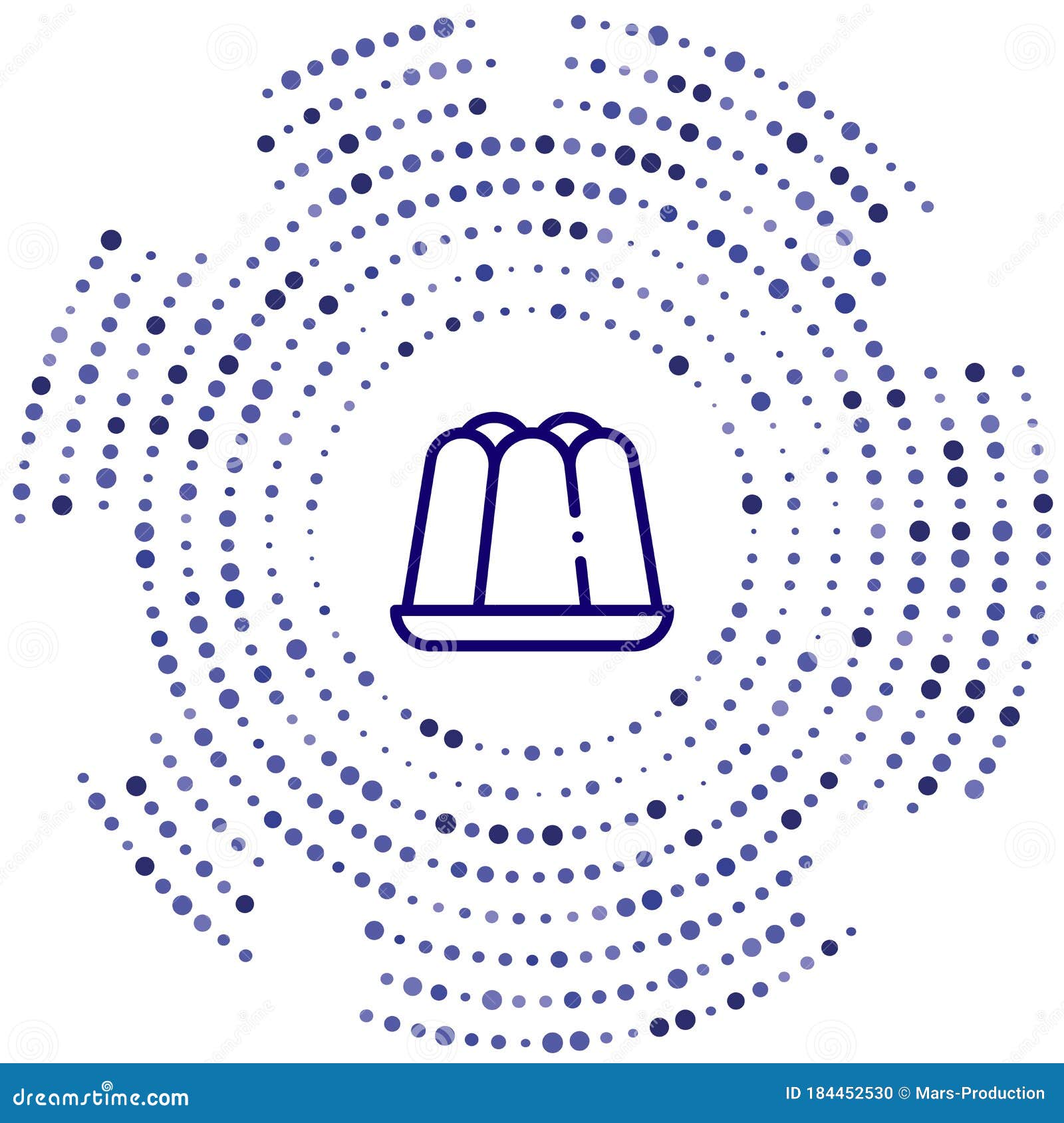 Jelly Vector Icon. Jelly Editable Stroke. Jelly Linear Symbol for Use ...