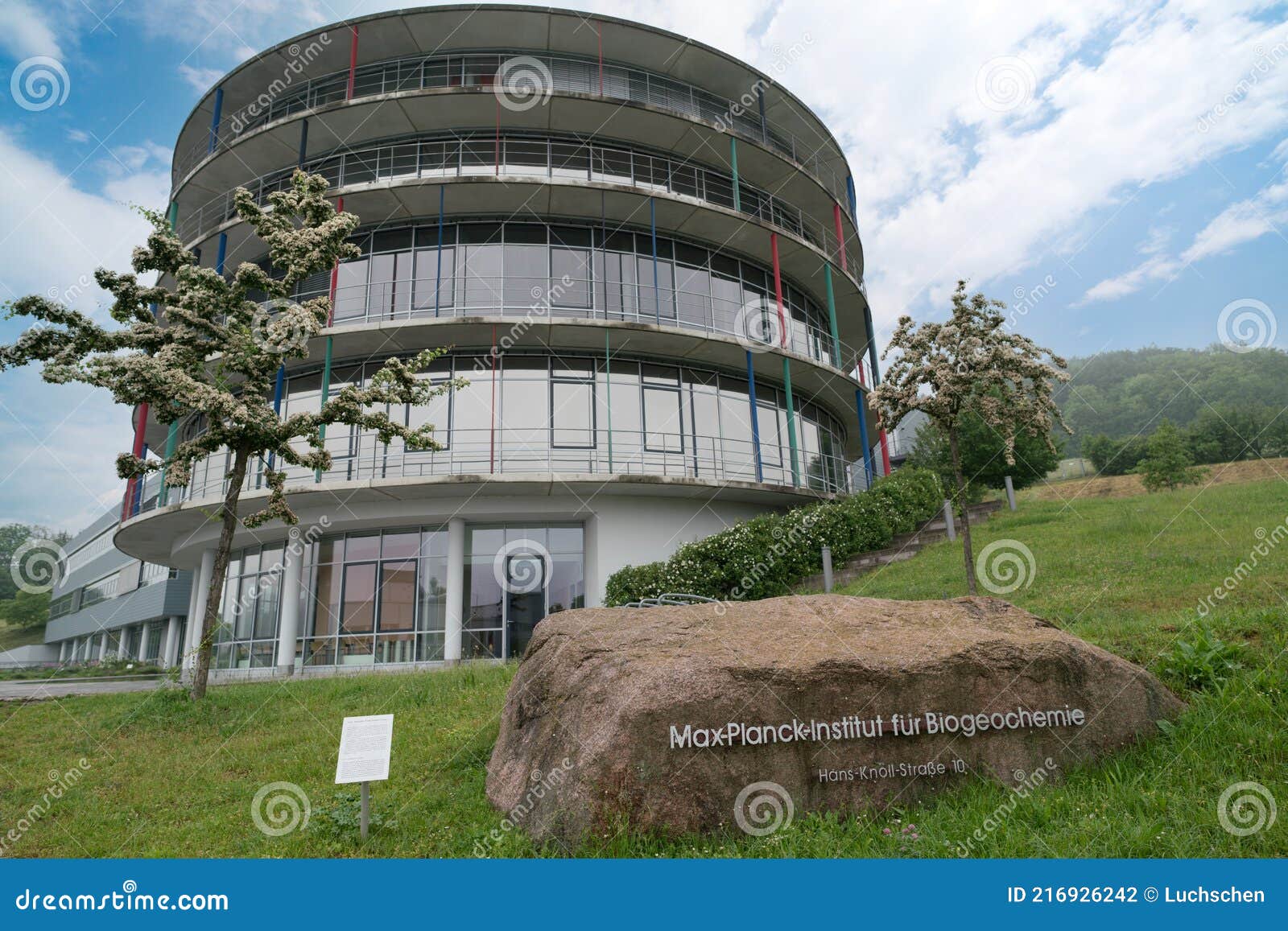 JENA, GERMANY - MAY, 29, 2016: Max Planck Institute for Biogeochemistry ...