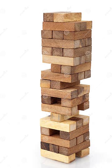 Jenga stock photo. Image of stack, play, white, game - 23421820
