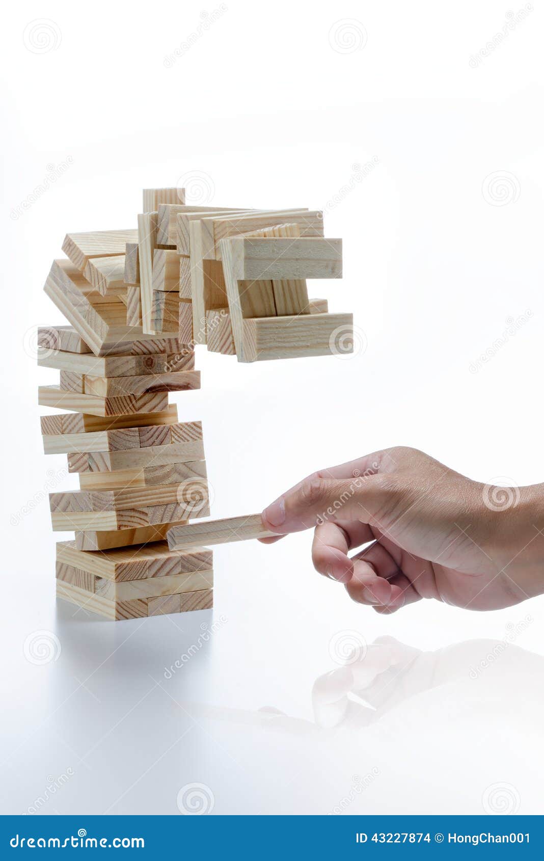 Jenga Business Strategy stock photo. Image of jenga, concept - 43227874