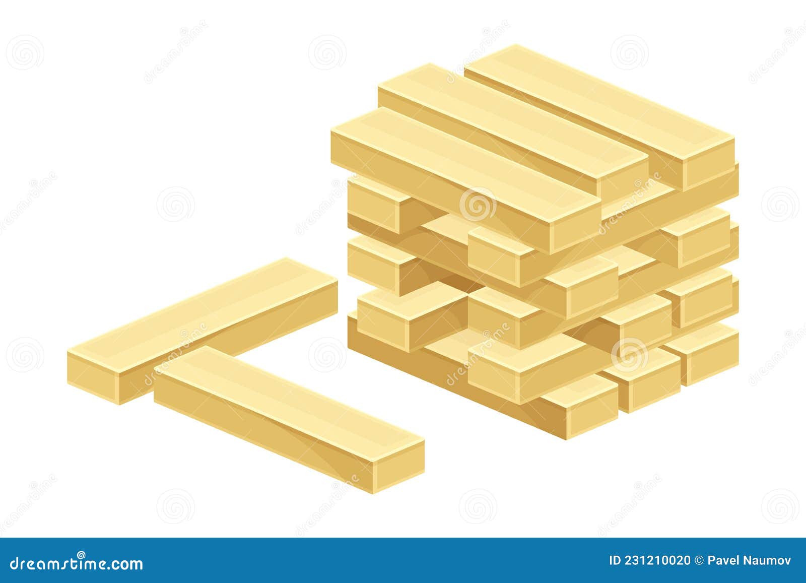 Jenga Vector Icon Isolated On Transparent Background, Jenga Tra ...
