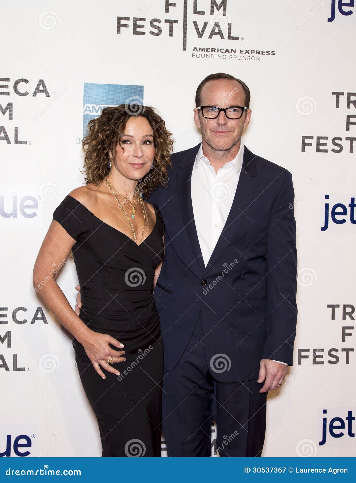 Jennifer Grey Y Clark Gregg Fotografía editorial - Imagen de actriz ...