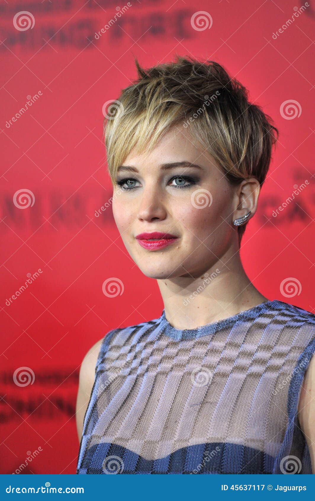 Jennifer Lawrence Catching Fire Premiere Hair