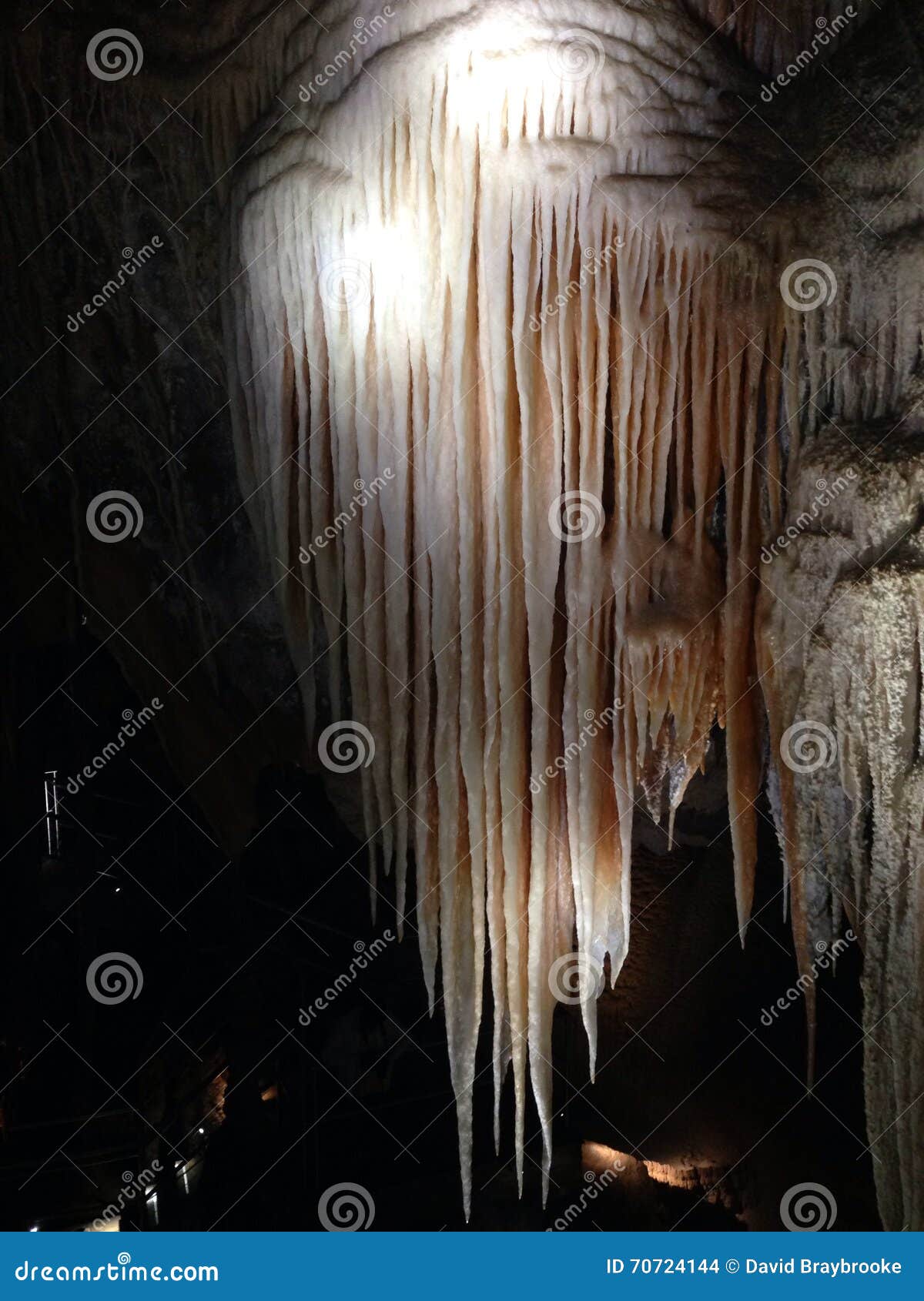 Jenolan Cave Stalactites Crystal Formation Stock Photo - Image of ...