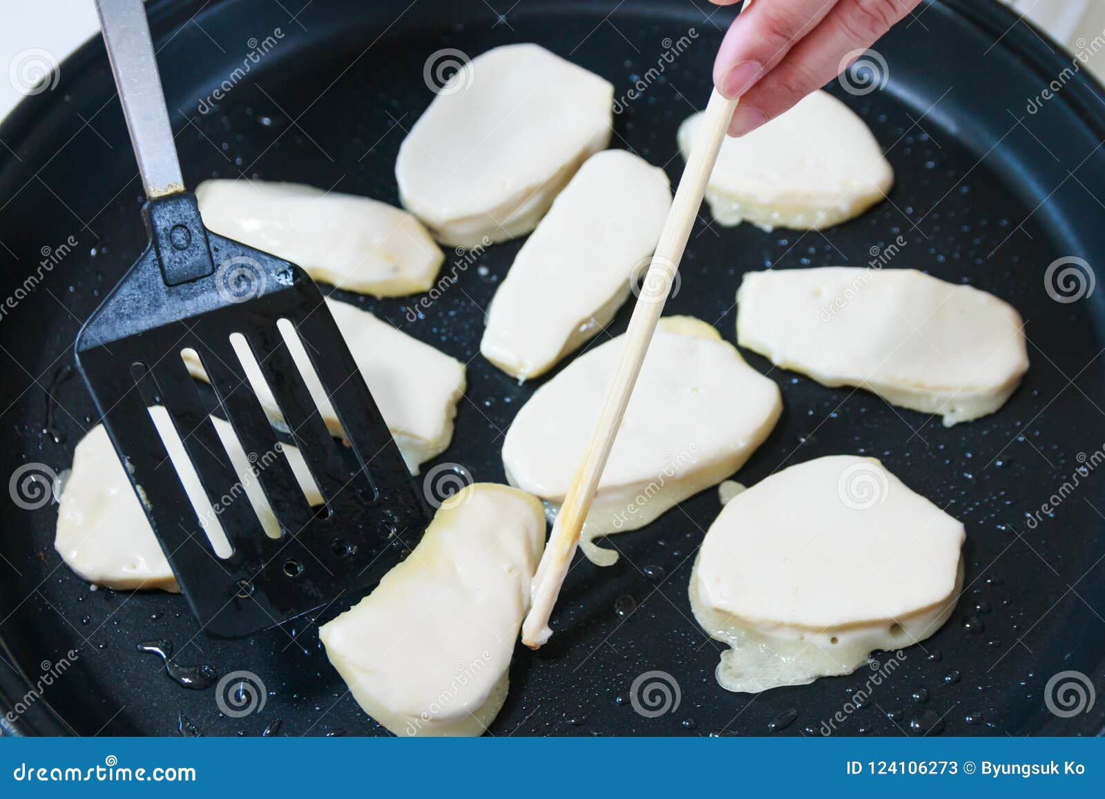 Jeon Tradicional Coreano De La Comida Imagen de archivo - Imagen de ...