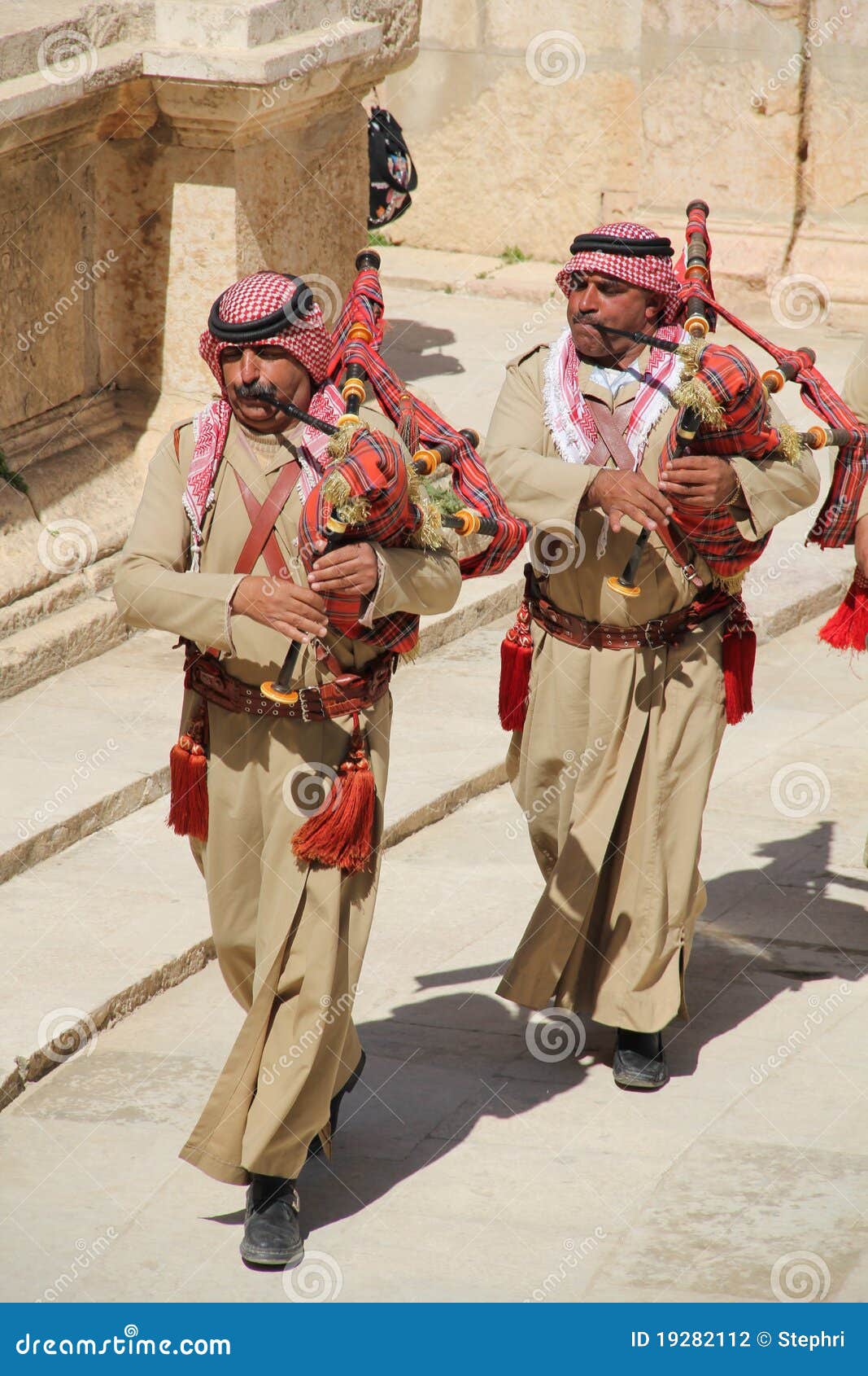 Jerash editorial photography. Image of festival, scottish - 19282112