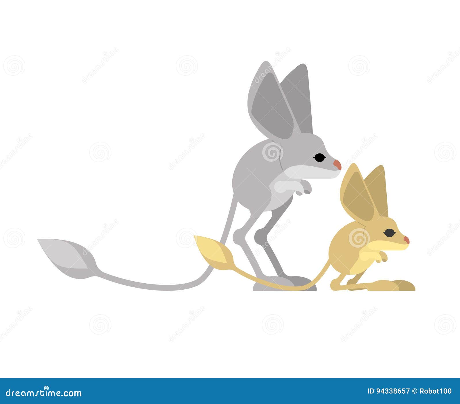 Jerboa Stock Illustrations – 396 Jerboa Stock Illustrations, Vectors ...