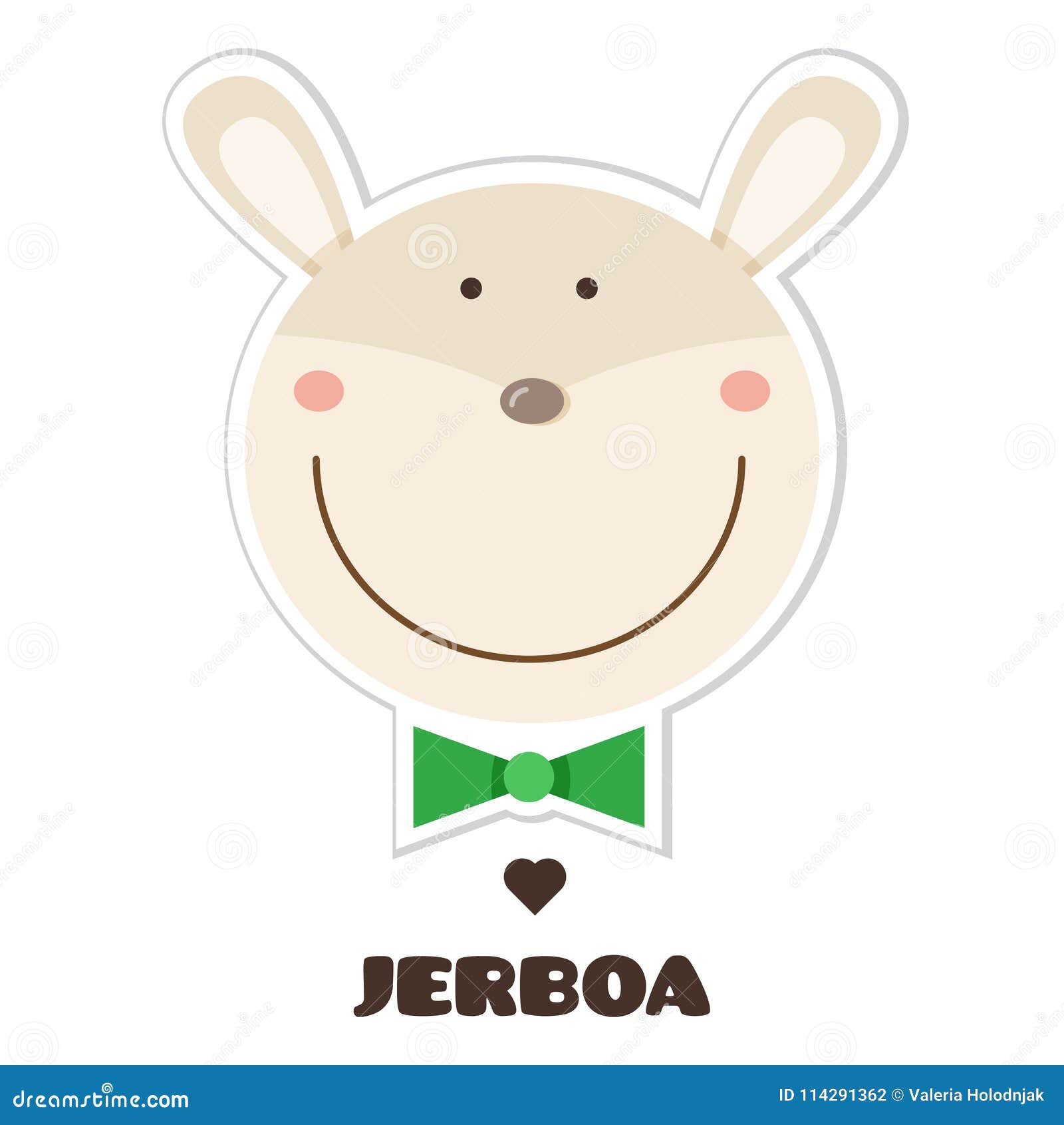 Jerboa, Vector Illustration, Isolated. Hand Drawn Black Sketch ...