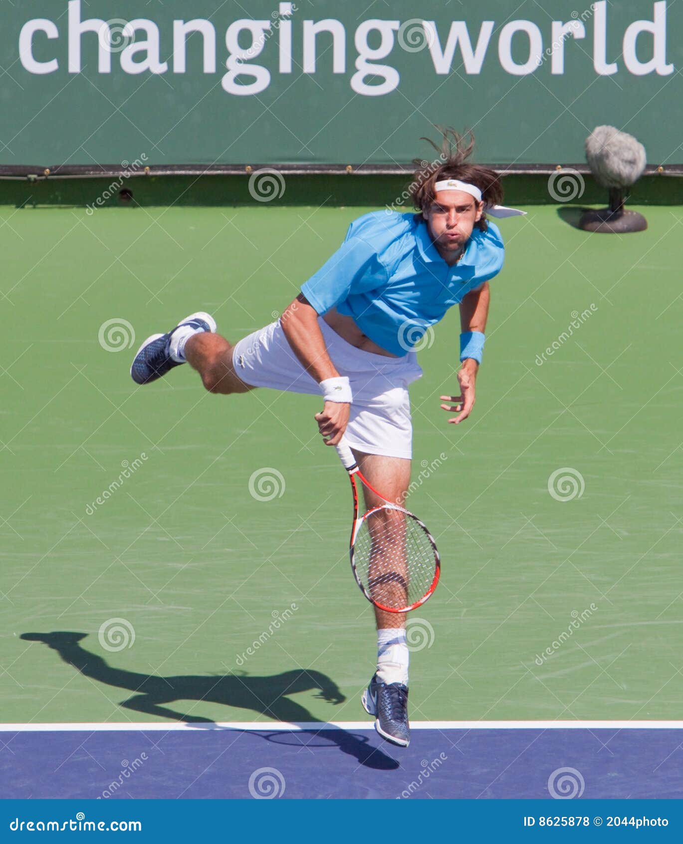 Jeremy CHARDY at the 2009 BNP Paribas Open Editorial Stock Photo ...