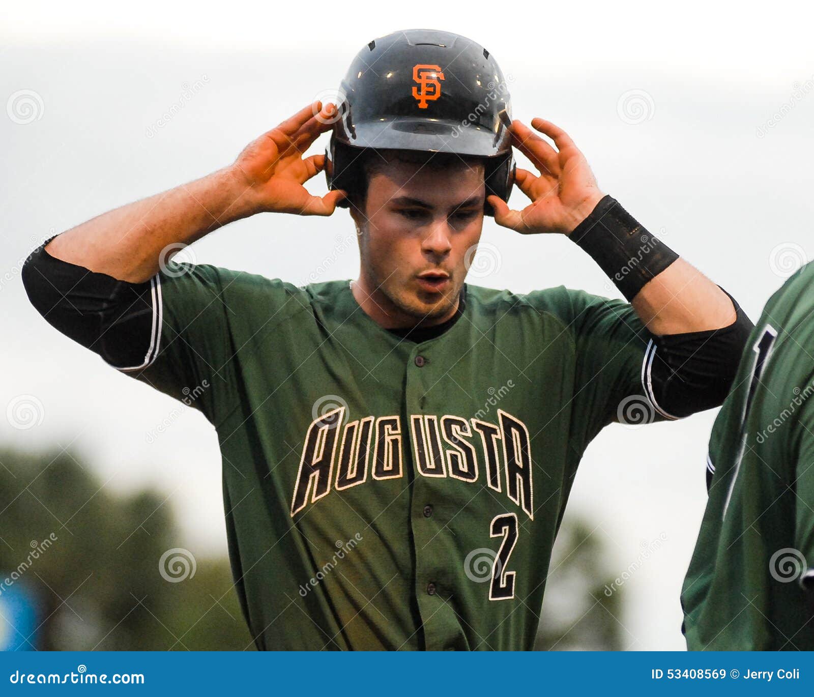 Jeremy Sy, Augusta GreenJackets Editorial Stock Image - Image of mild ...