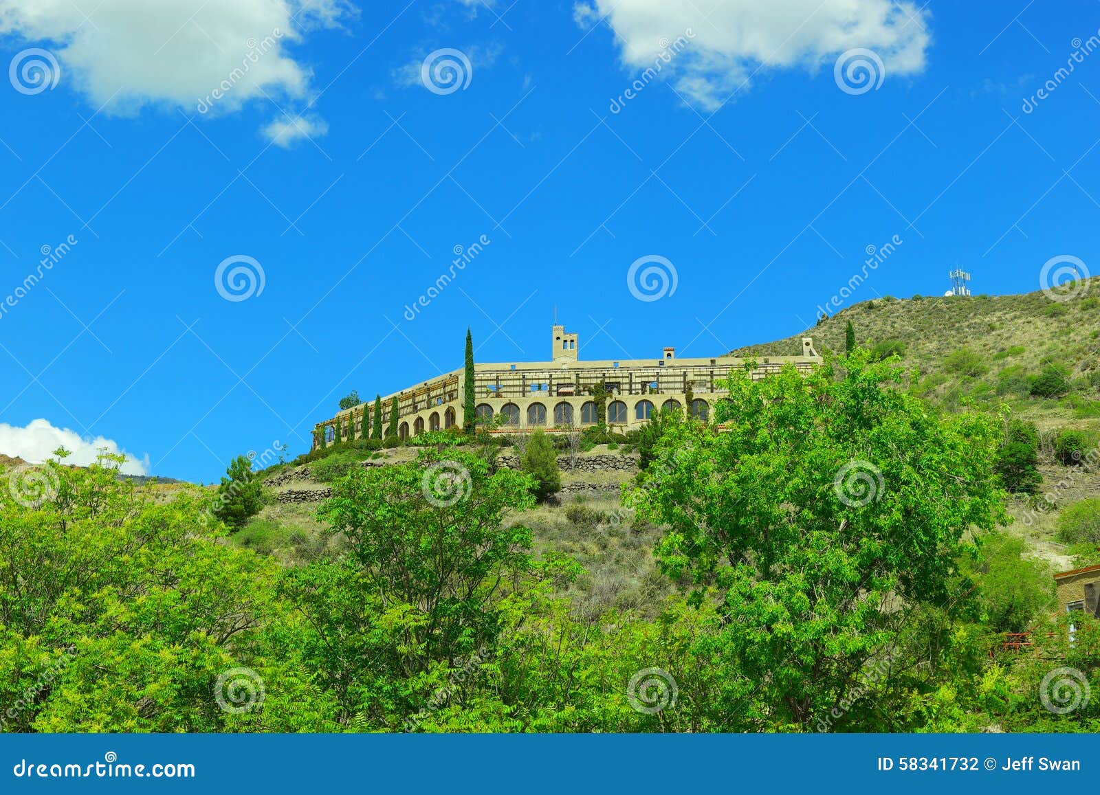 Jericho Arizona stock photo. Image of buildings, view - 58341732