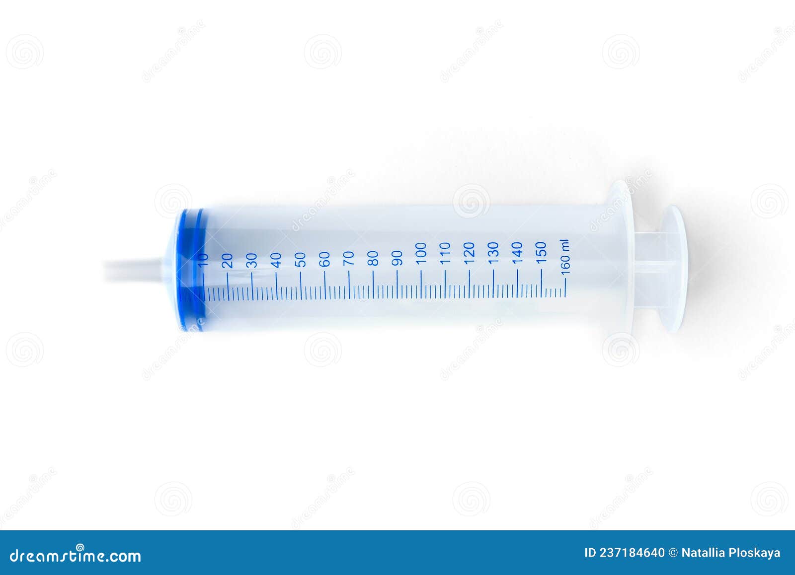 Jeringa Grande Aislada En Fondo Blanco. Foto de archivo - Imagen de ...