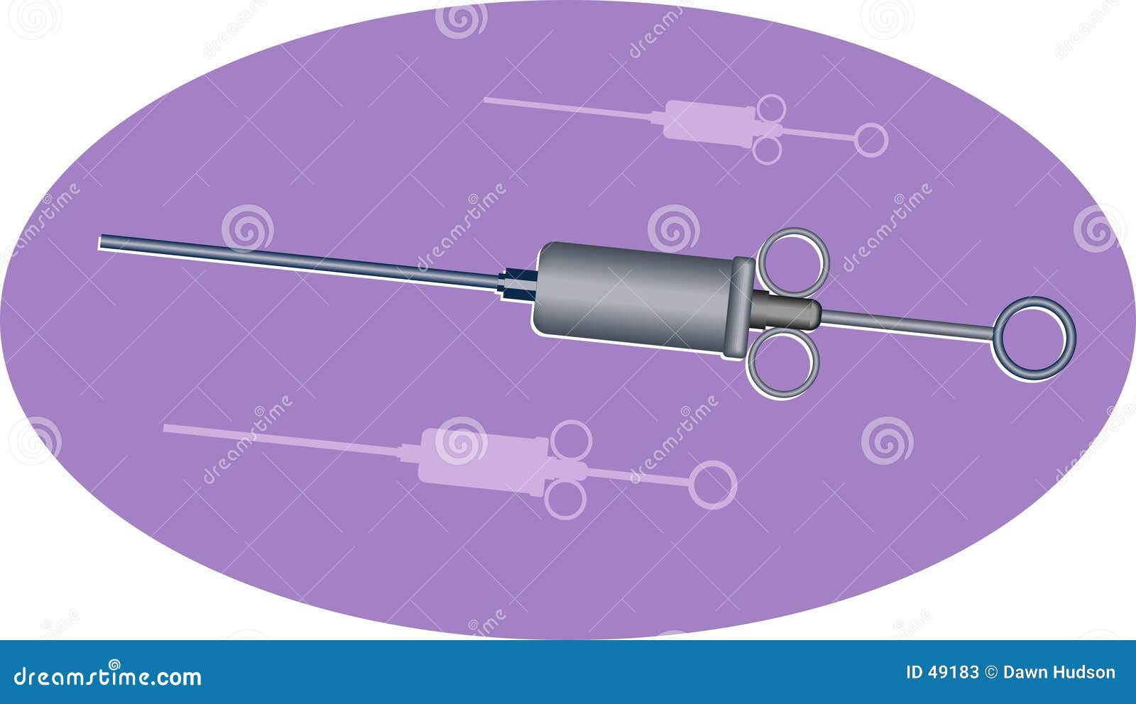 Jeringuilla De Embalsamiento Ilustración del Vector - Ilustración de ...
