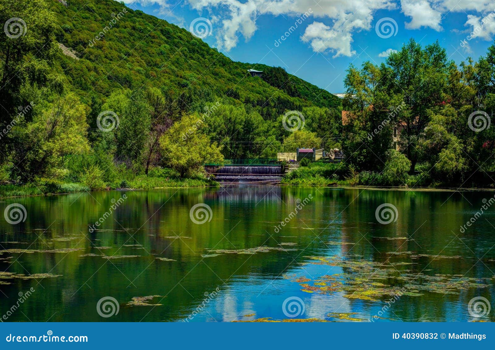 Jermuk, Armenia stock photo. Image of forest, lake, armenia - 40390832
