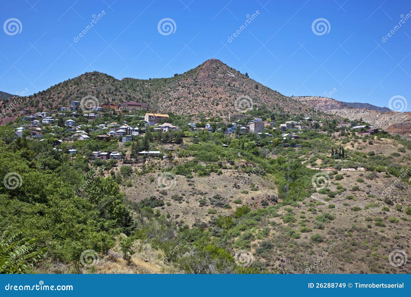 Jerome, Arizona stock image. Image of mining, historic - 26288749