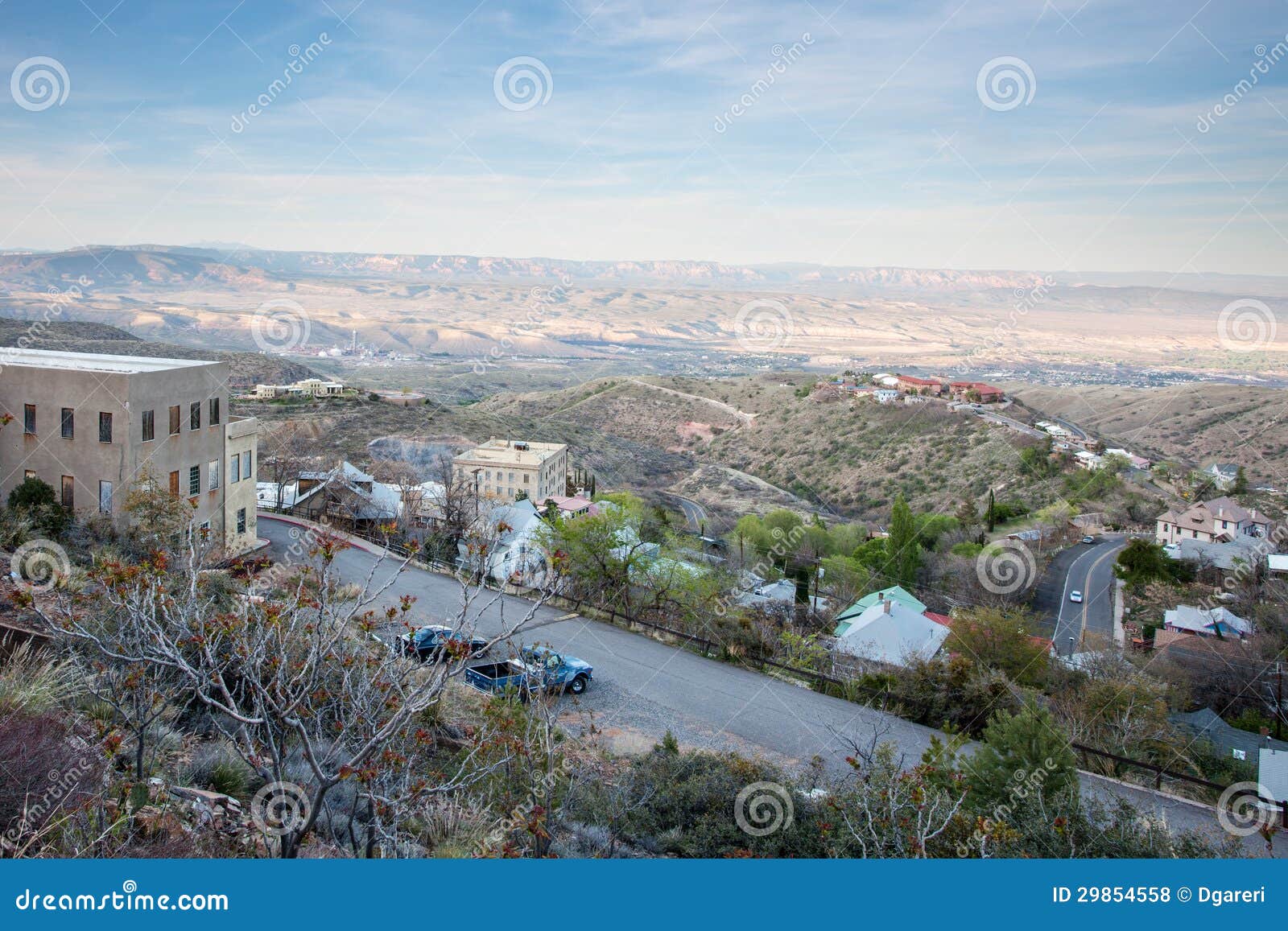 Jerome, Arizona foto de archivo. Imagen de telégrafo - 29854558