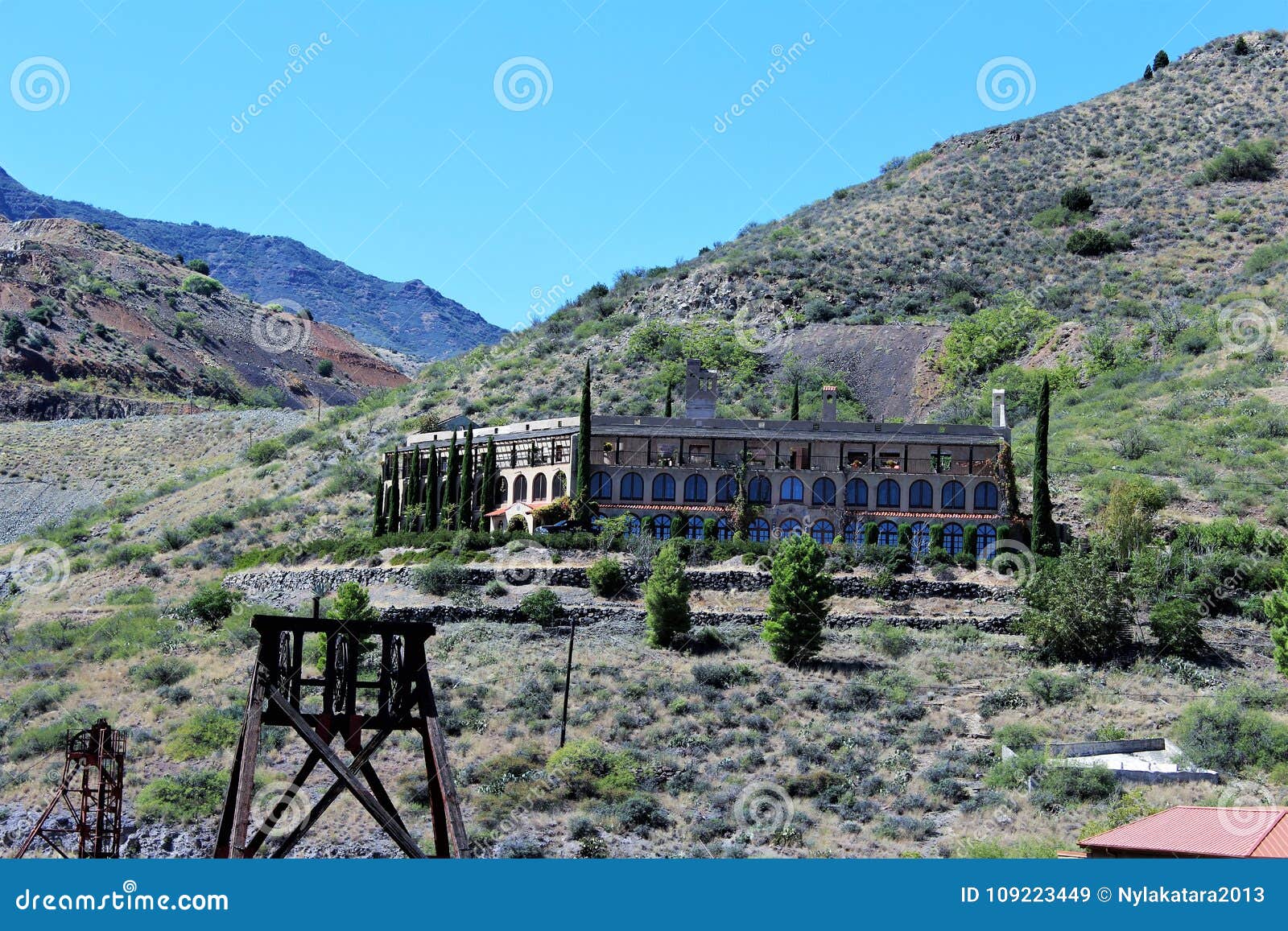 Jerome Arizona State Historic Park Redactionele Stock Afbeelding ...