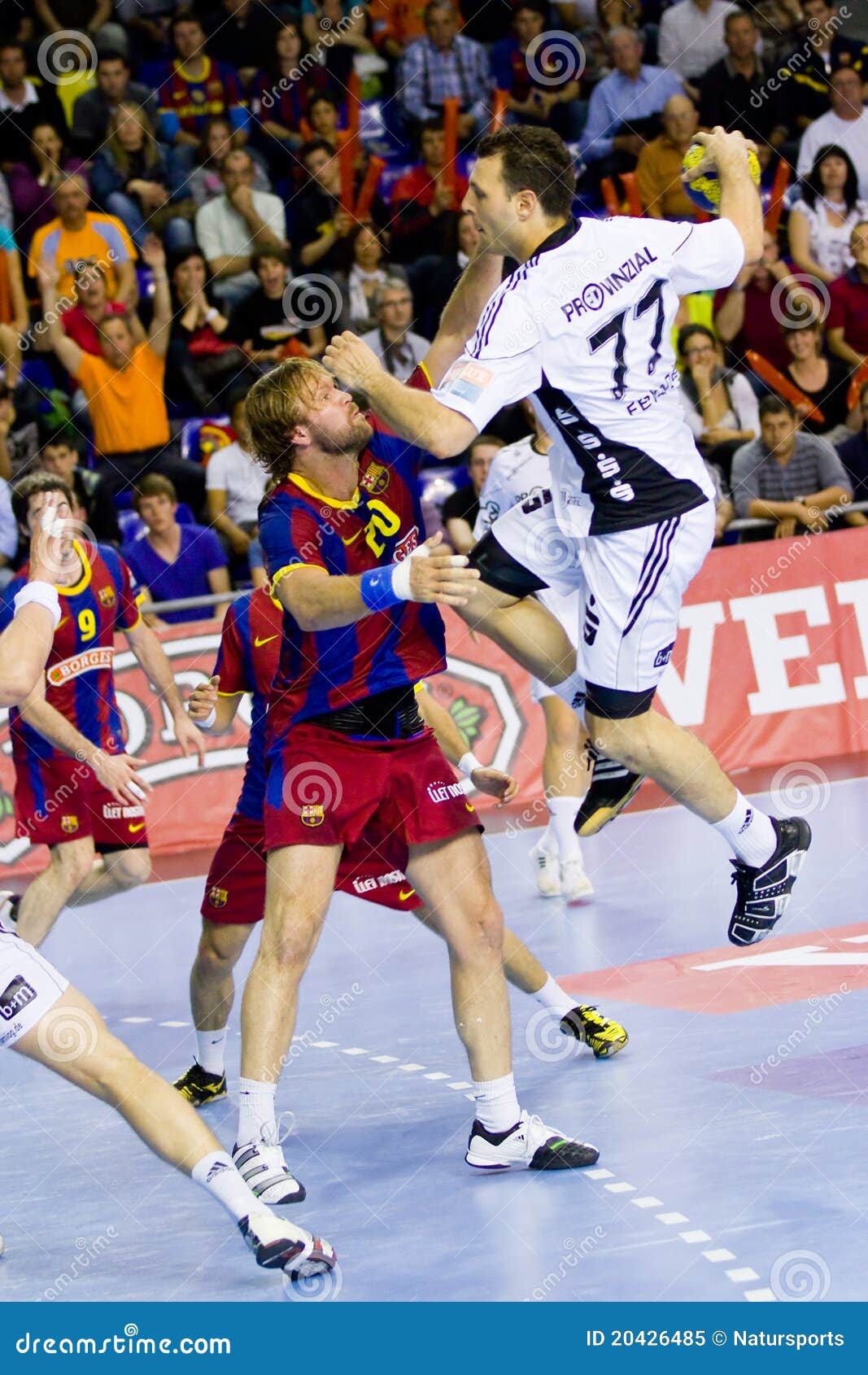 Jerome Fernandez (THW Kiel) Editorial Image - Image of hand, barcelona ...