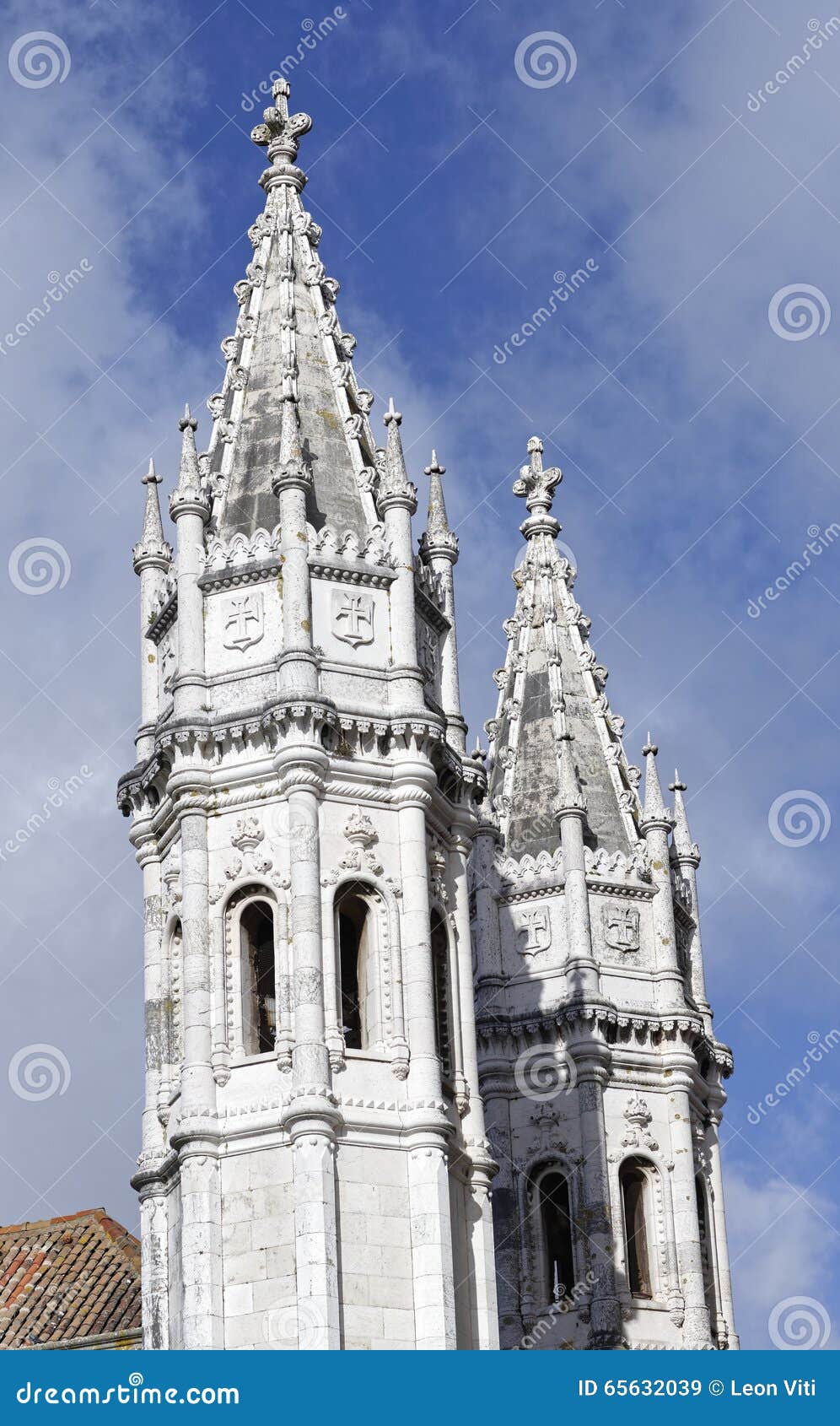 The Jeronimos Monastery or Hieronymites Monastery is Located in Stock ...