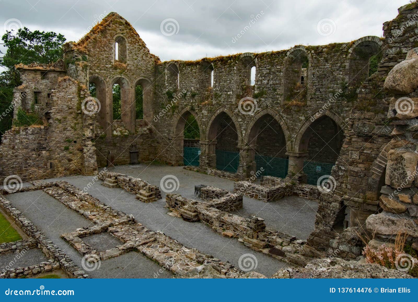 Jerpoint Abbey Central Ireland Stock Photo - Image of jerpoint ...
