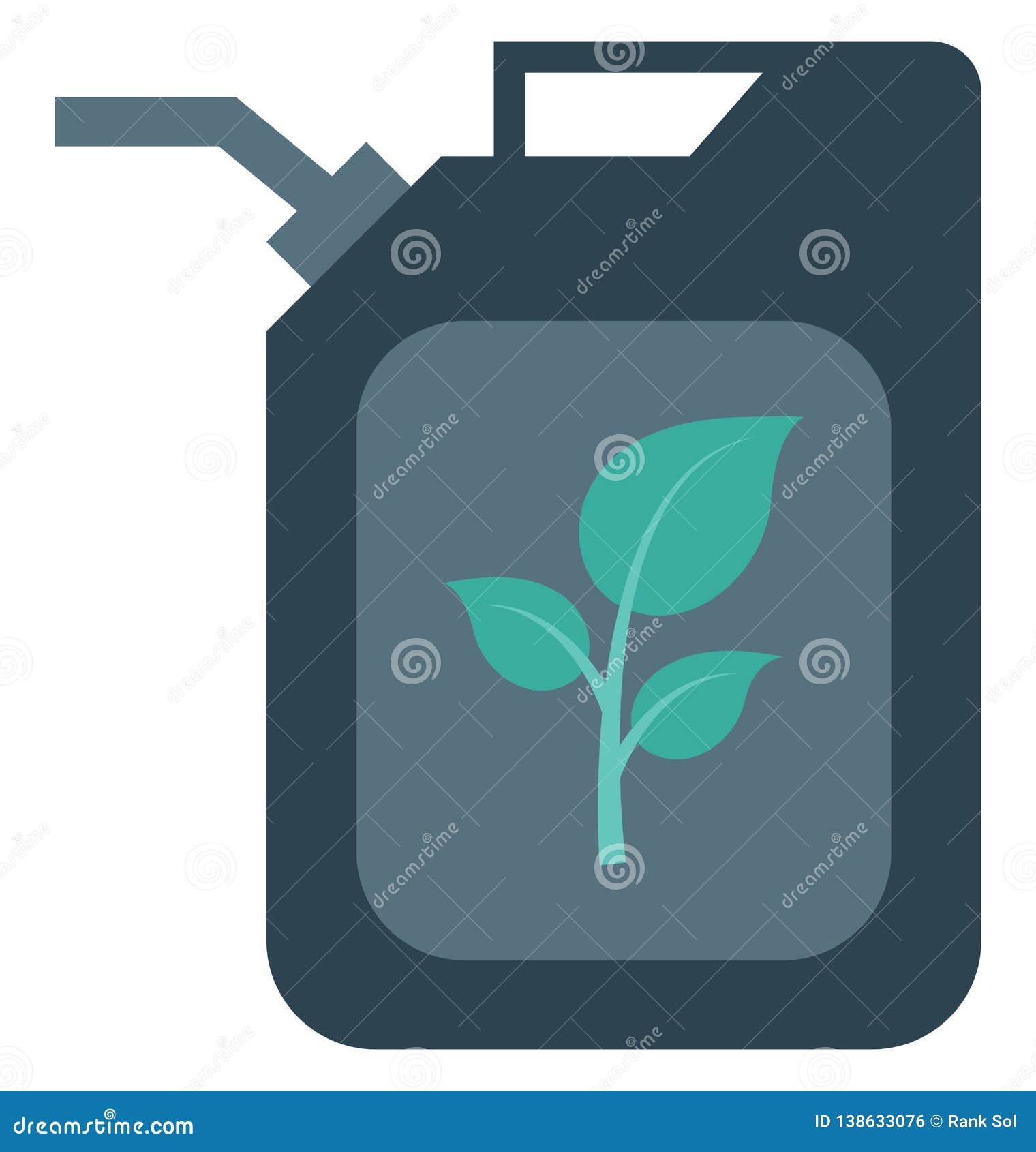 Jerry Can Isolated Color Vector Icon that Can Be Easily Modified or ...