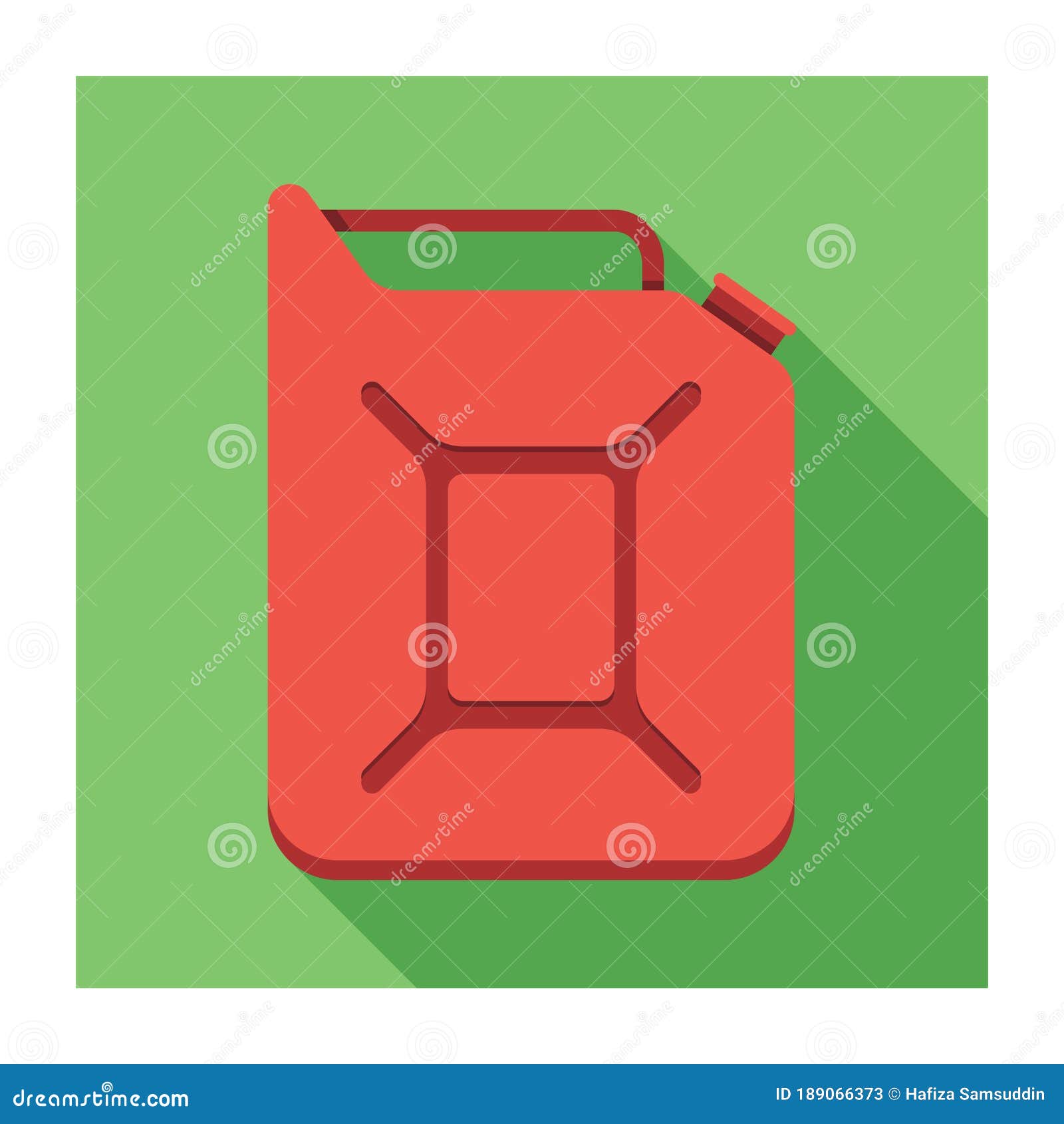 Jerry Can. Vector Illustration Decorative Design Stock Vector ...