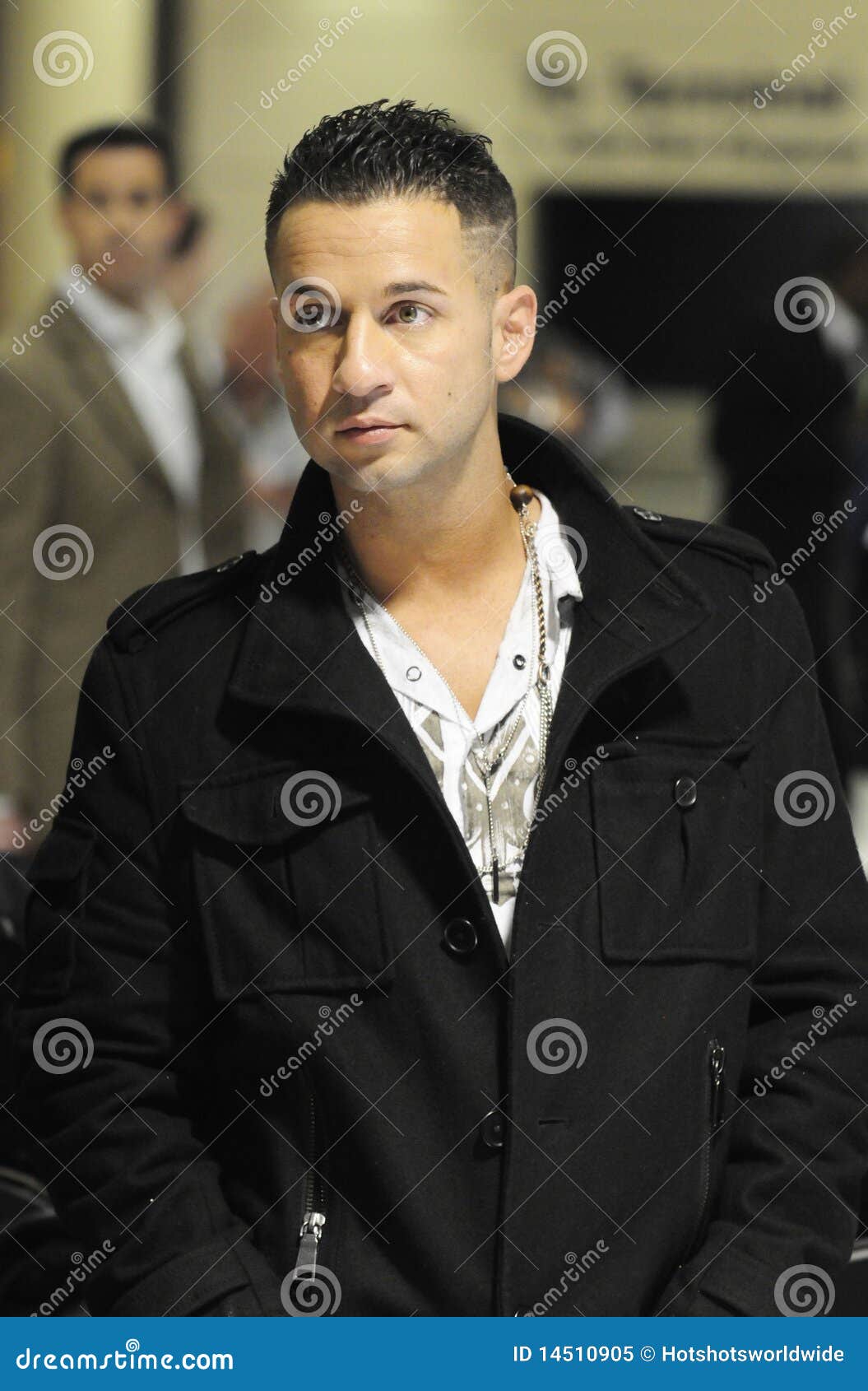 Jersey Shore Actor Mike Aka the Situation at LAX Editorial Image ...