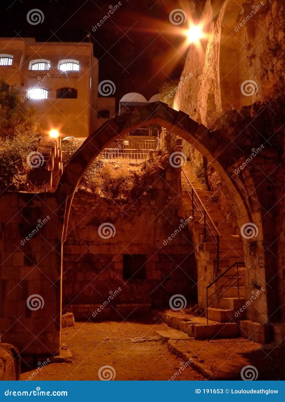 Jerusalem Arch stock image. Image of interesting, stairs - 191653