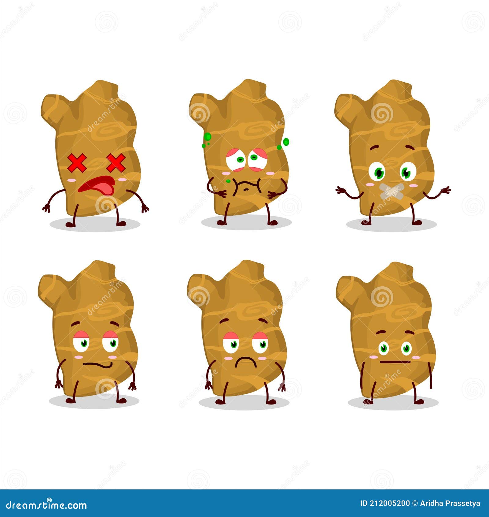 Jerusalem Architoke Cartoon Character with Nope Expression Stock Vector ...