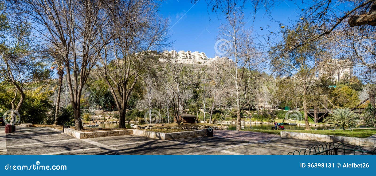 Jerusalem Biblical Zoo, Israel Stock Image - Image of park, middle ...