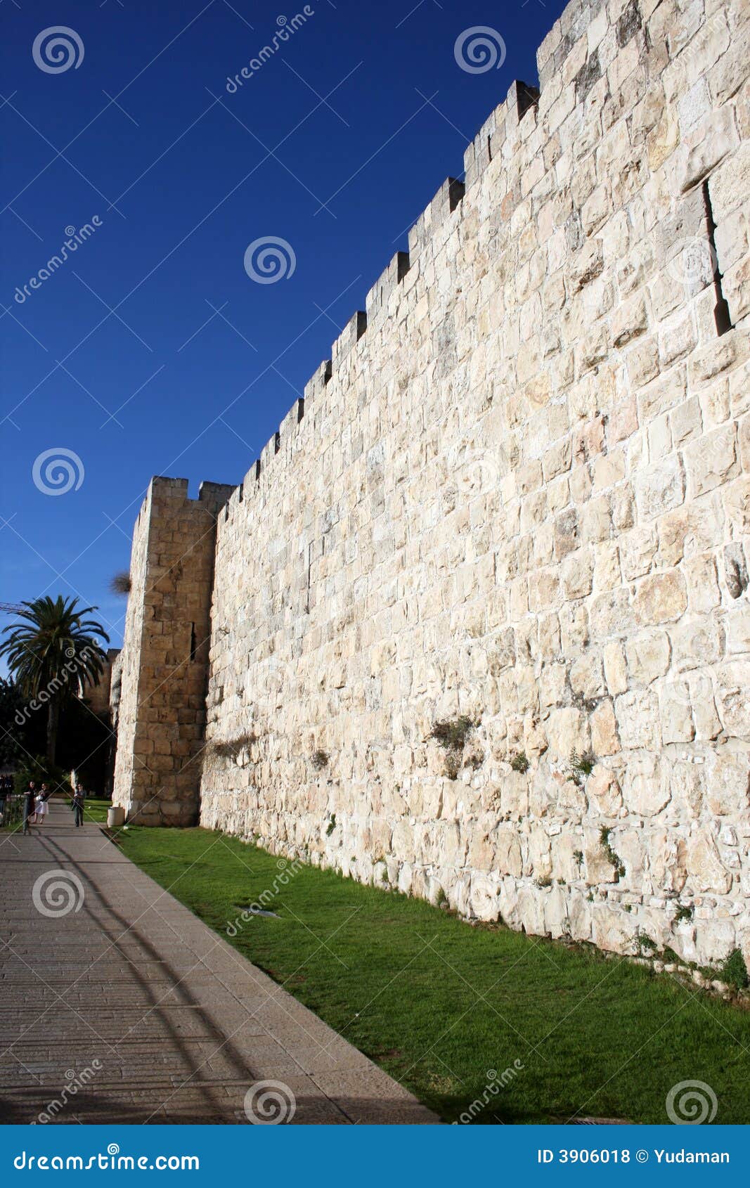 Jerusalem city wall stock photo. Image of jerusalem, stone - 3906018