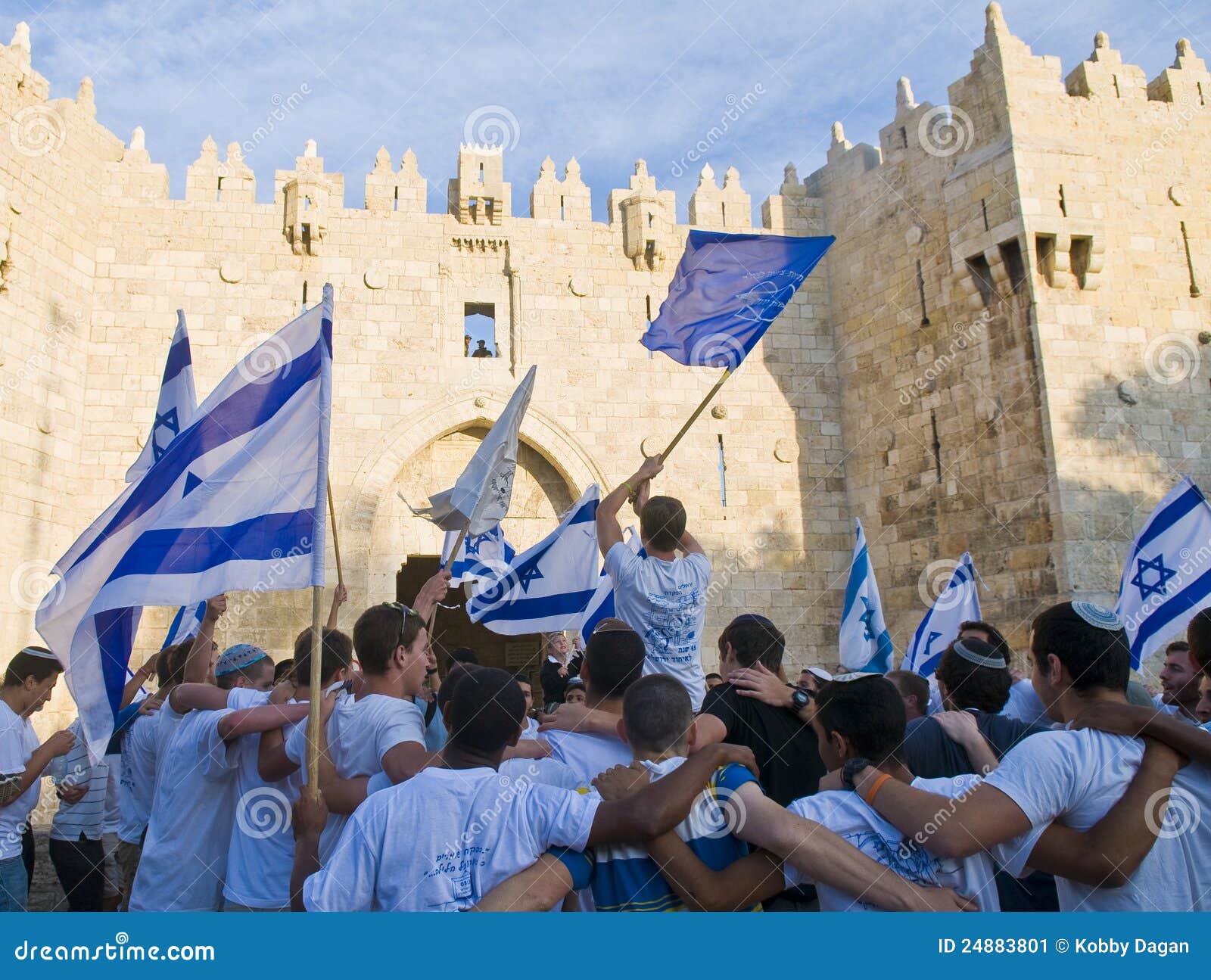 Jerusalem day editorial photo. Image of israeli, march - 24883801