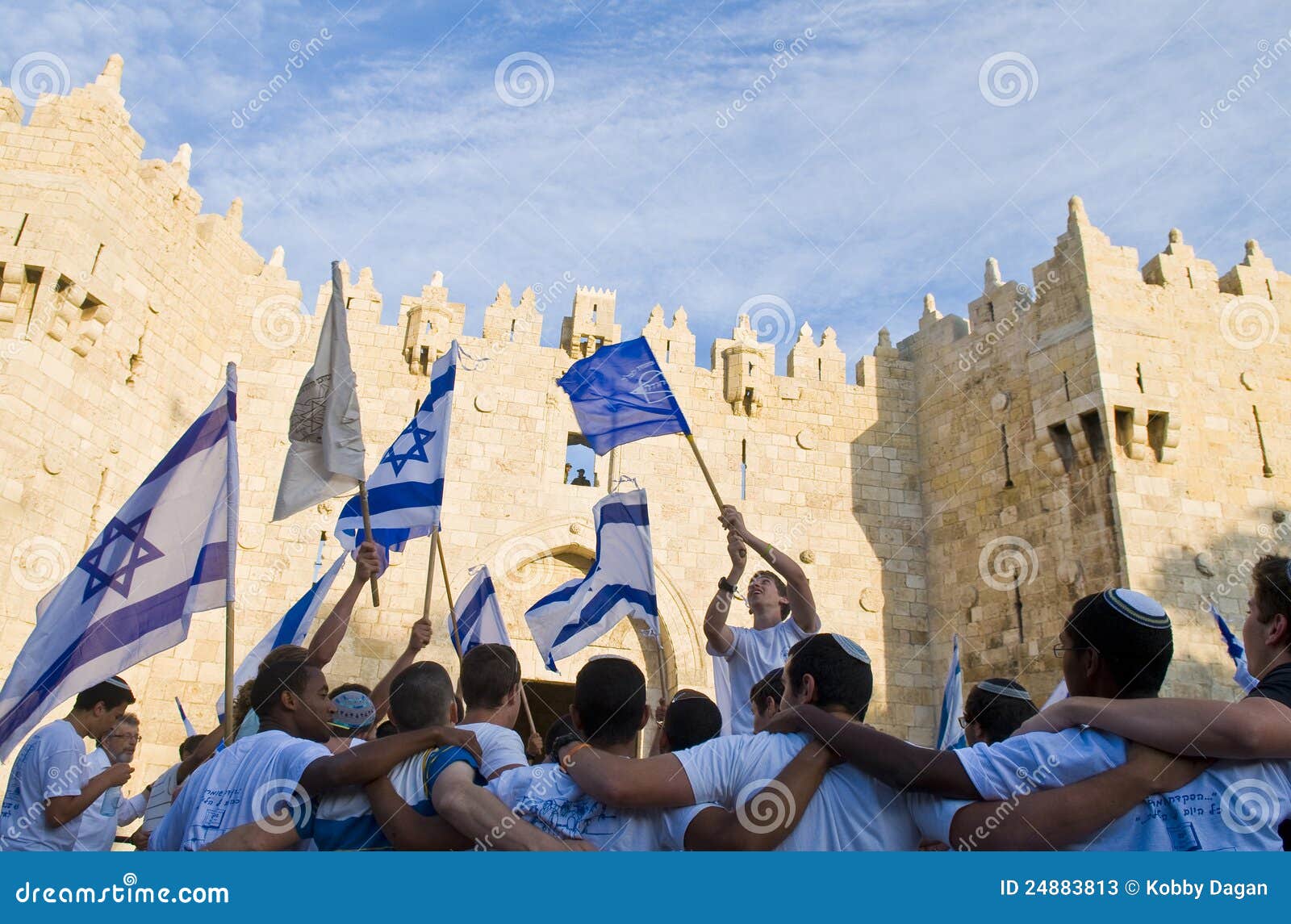 Jerusalem day editorial stock photo. Image of holiday - 24883813