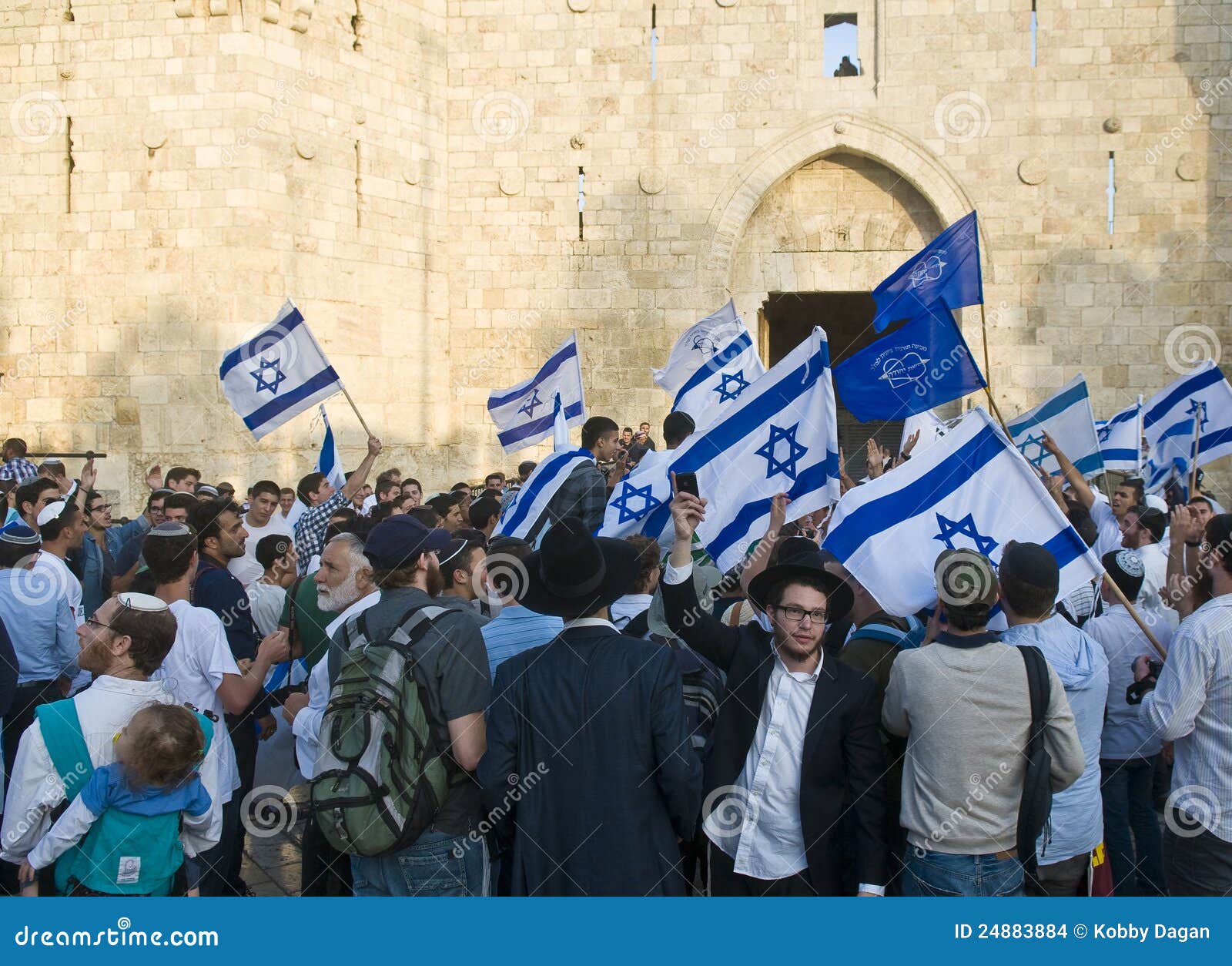 Jerusalem day editorial stock image. Image of stone, israel - 24883884