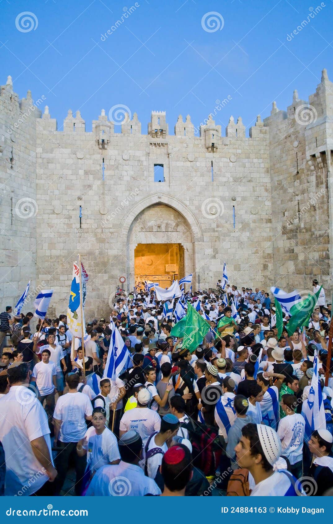 Jerusalem day editorial stock photo. Image of dance, history - 24884163