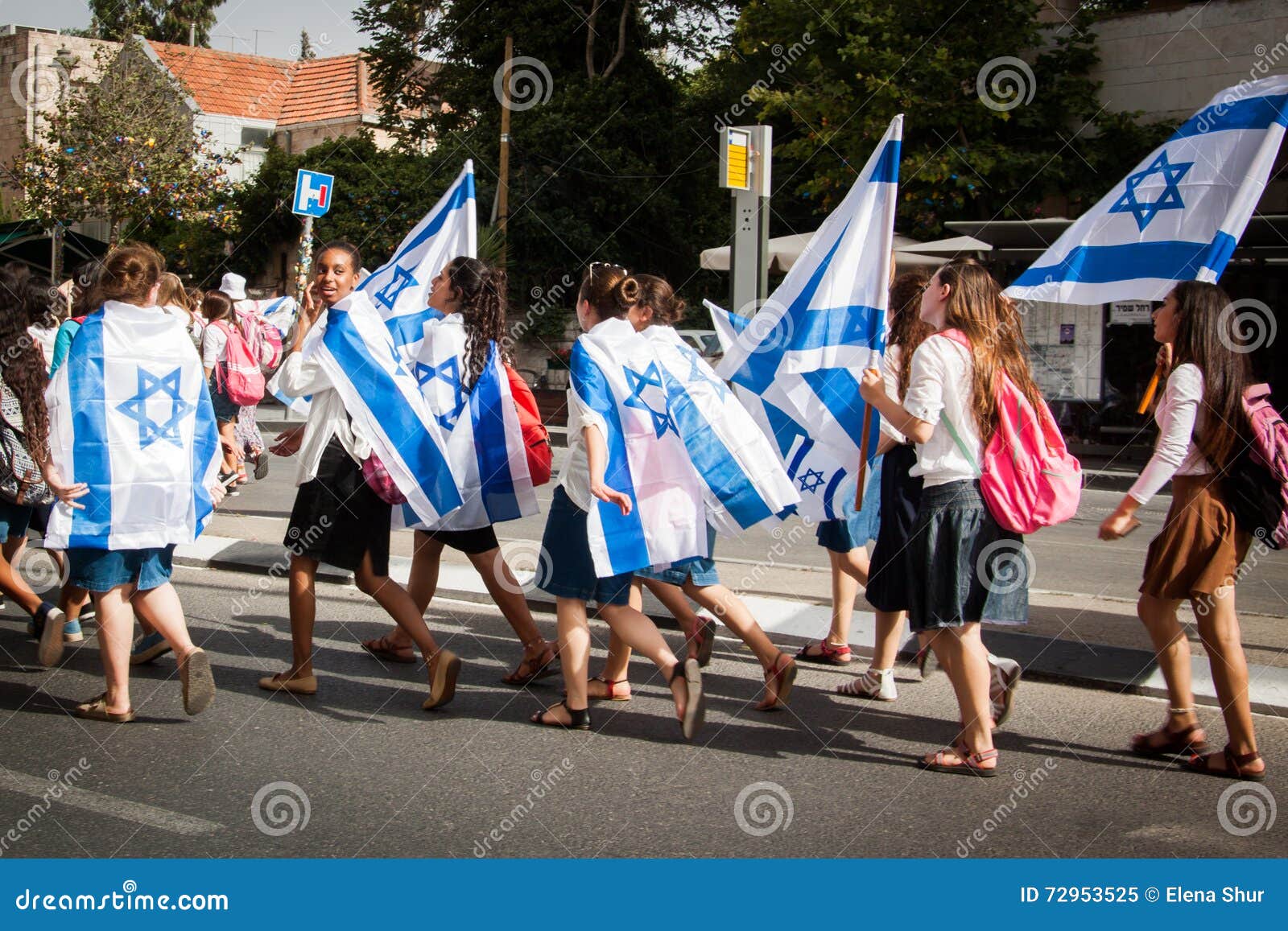 Jerusalem Day Parade in Jerusalem Editorial Image - Image of jerusalem ...