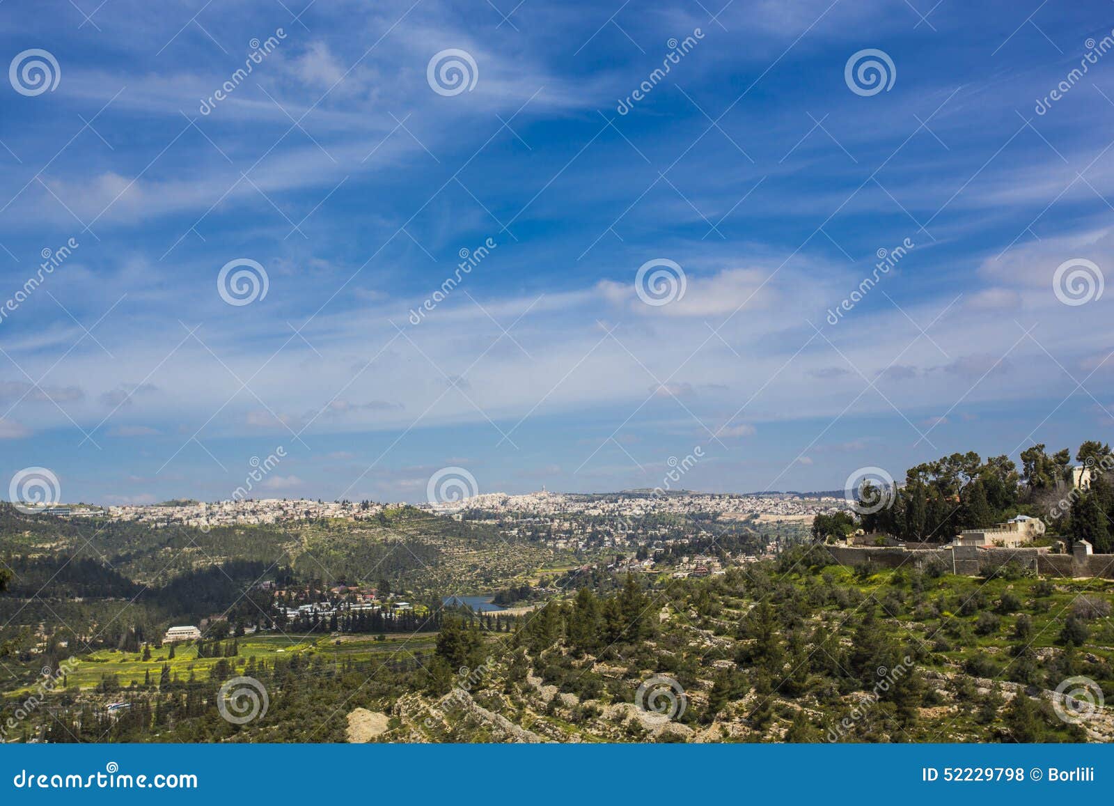 Jerusalem hills stock photo. Image of palestinian, middle - 52229798