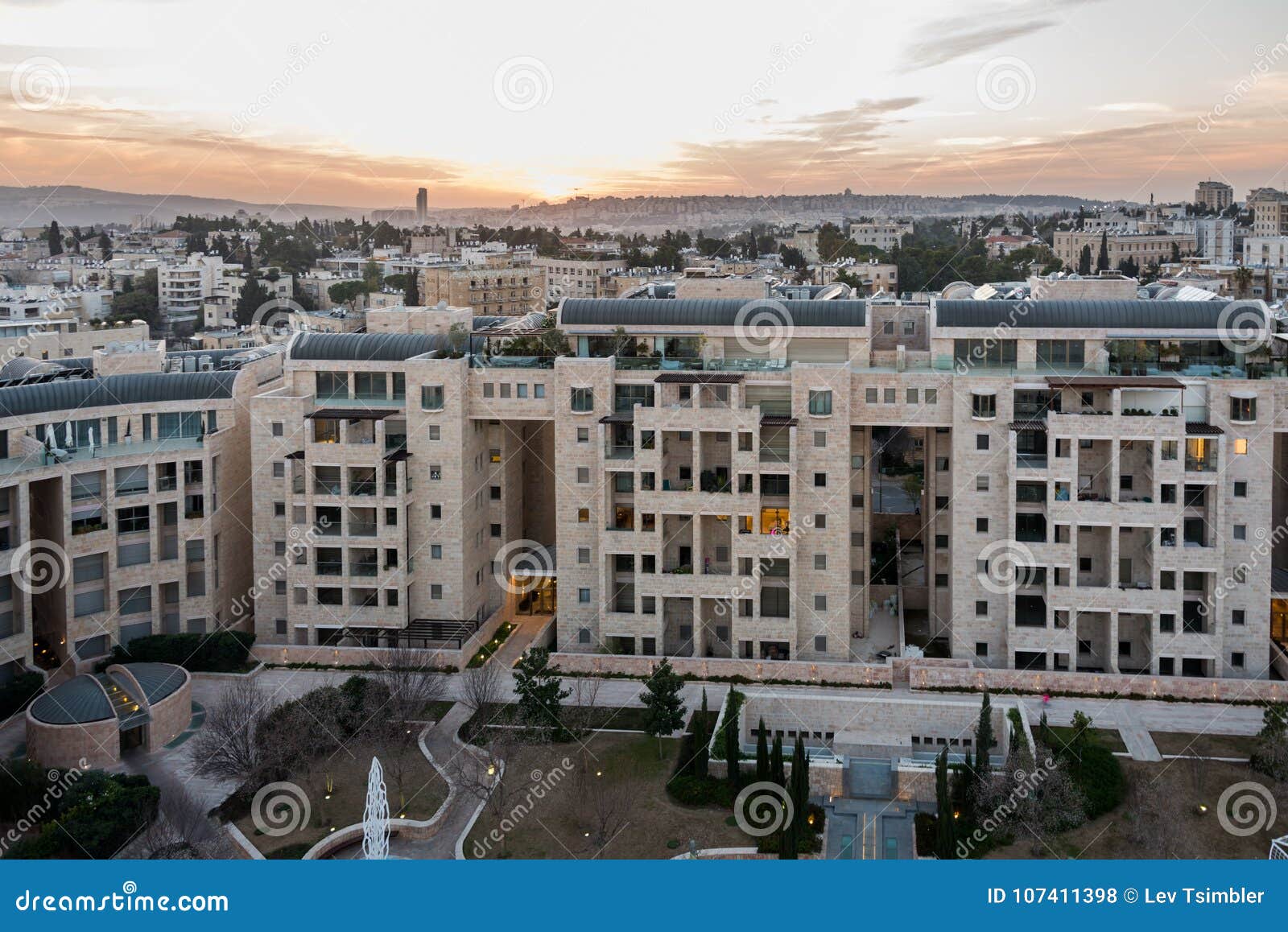 At Jerusalem International YMCA Stock Photo - Image of christian, young ...