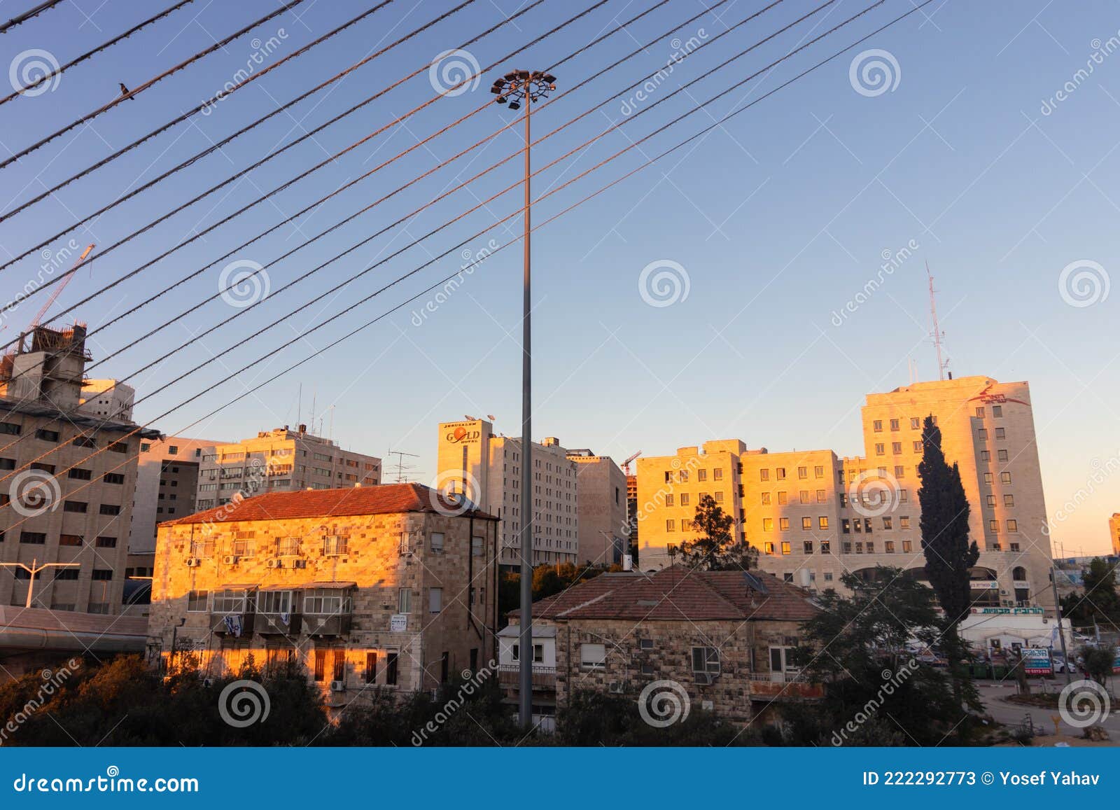 The Building of the Central Bus Station in Jerusalem Editorial Stock ...